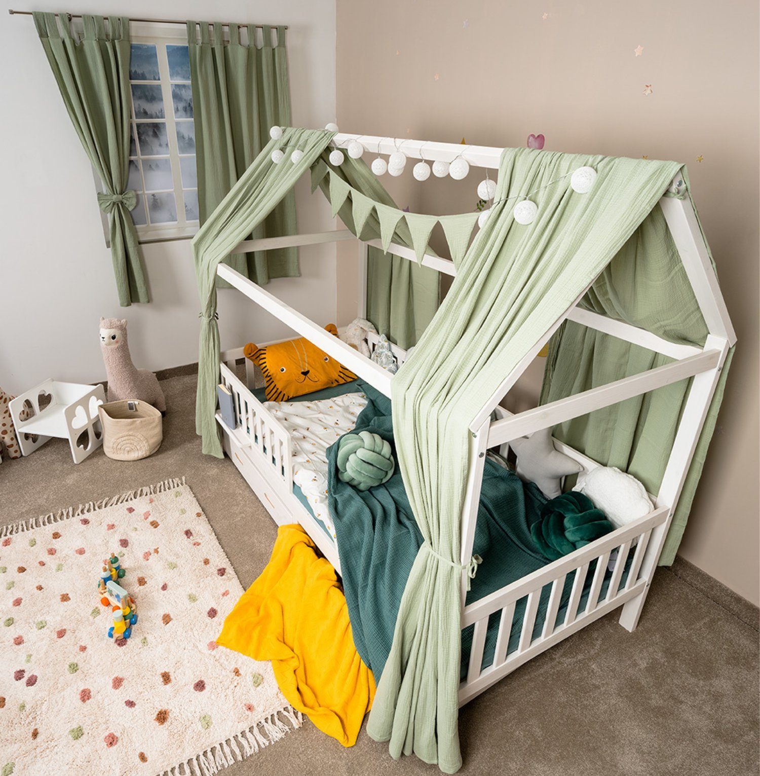 Verwunderlich Vorhnge Kinderzimmer Kurz Fotos
