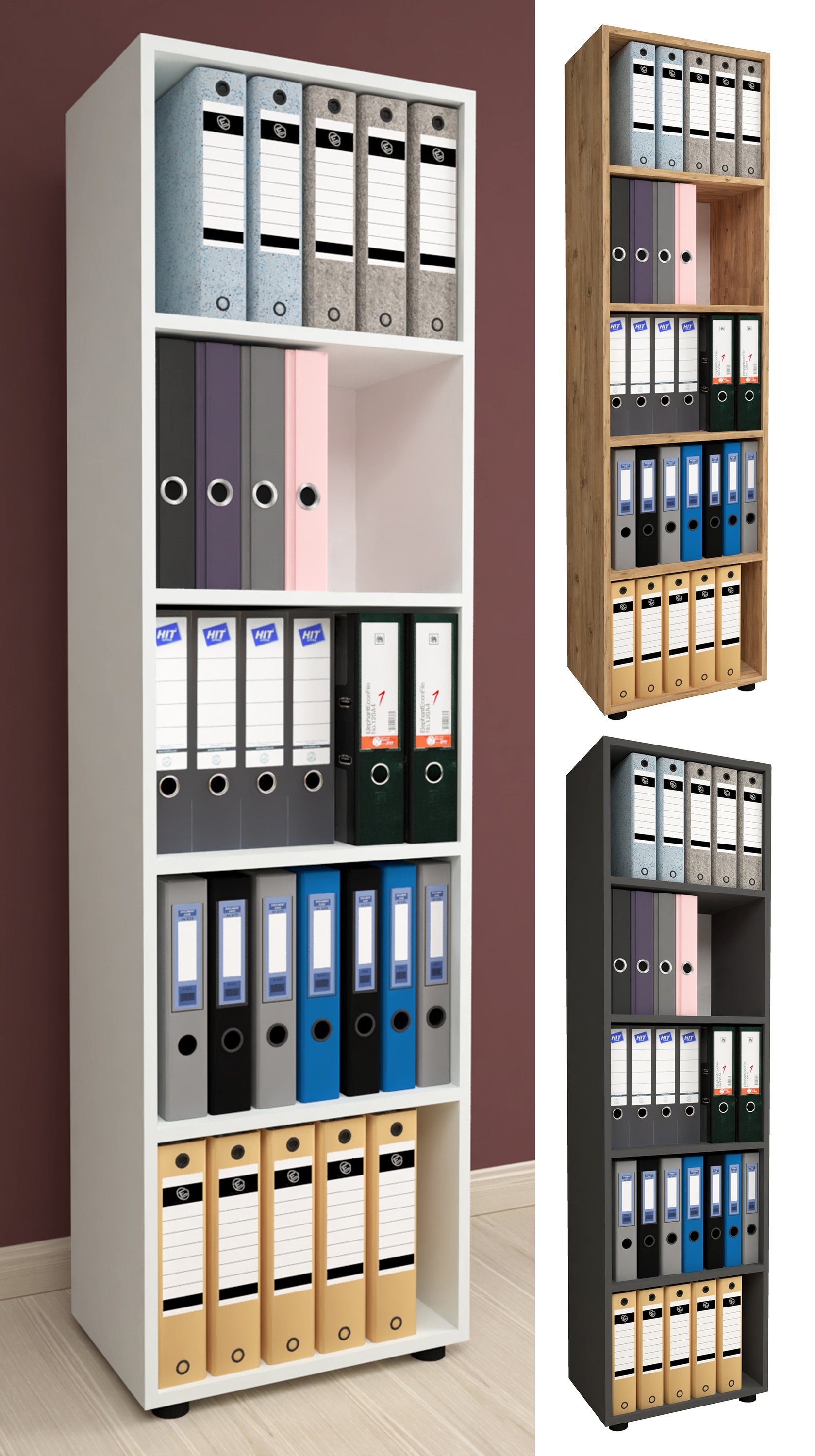 Holz Aktenregale online kaufen » Holz Ordnerregale | OTTO