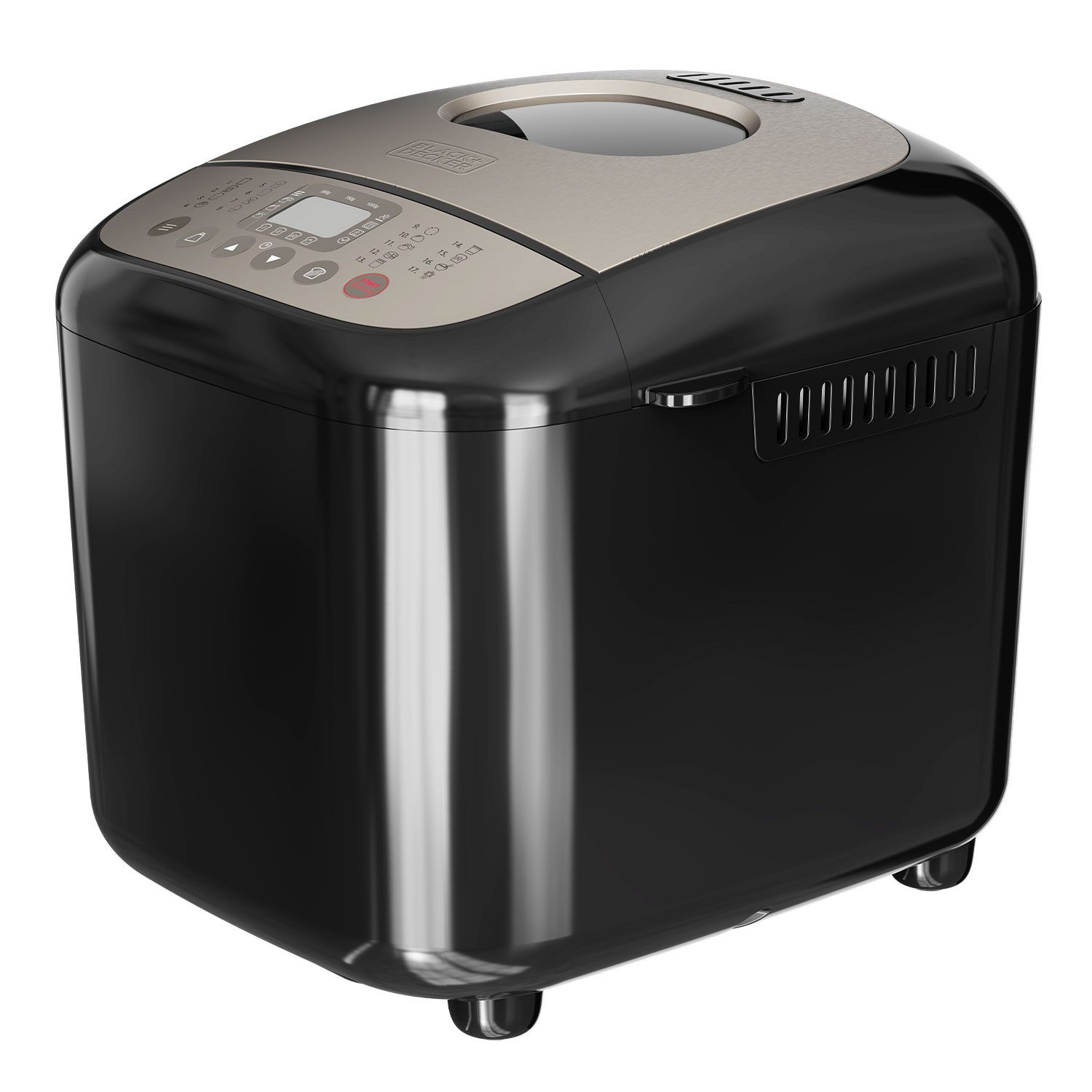 Black + Decker Brotbackautomat BXBM600E/ ES9140020B, 17 Programme, 600 ...