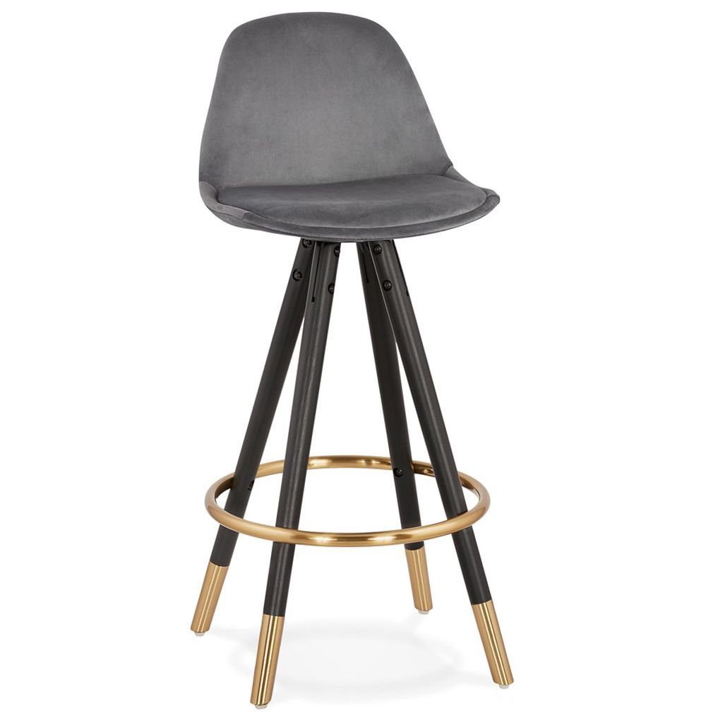 KADIMA DESIGN Sitzhocker ELSA MINI Barhocker Barstuhl Sitzhocker Textile