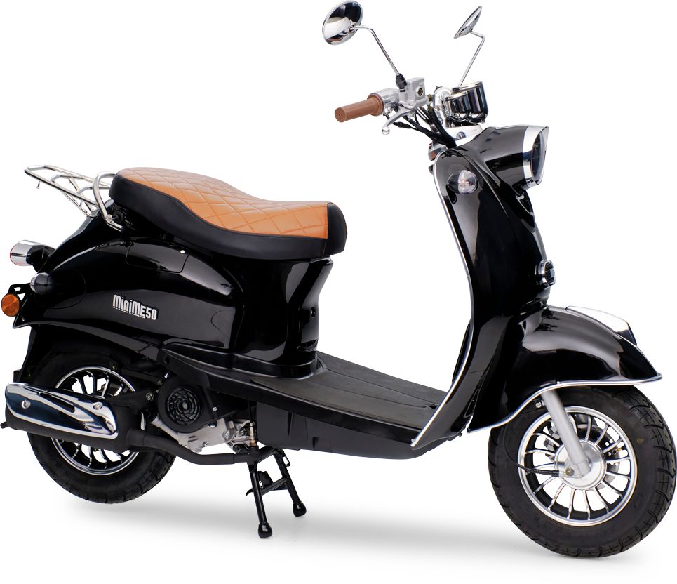 Burnout Motorroller MiniMe 50ccm 45km/h Euro 5 Retro Roller, 50 ccm, 45 ...