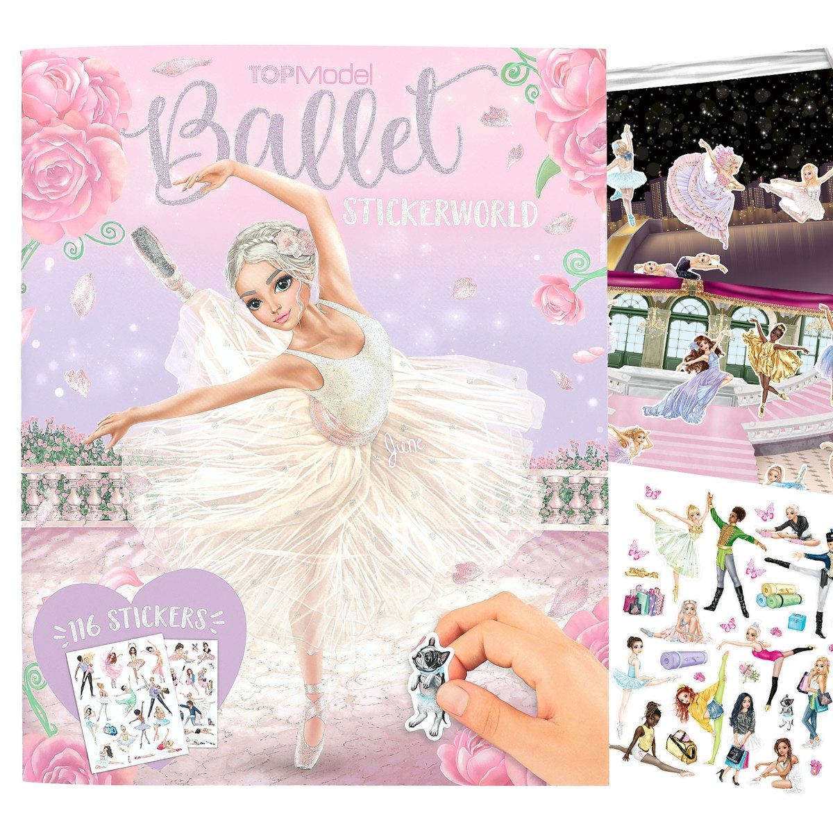 TOPModel Stickerbuch TOPModel Stickerworld BALLET