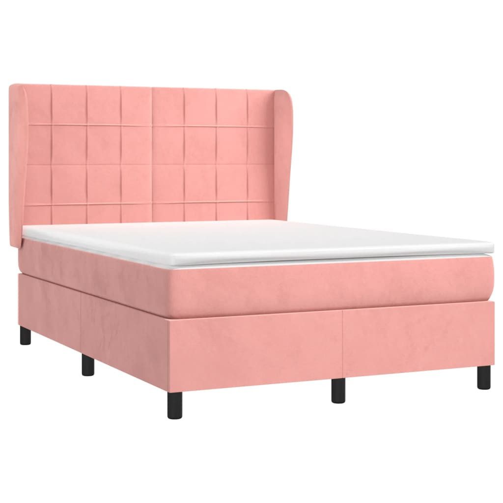 Stilvolle Boxspringbett 140x200 Samt Bild