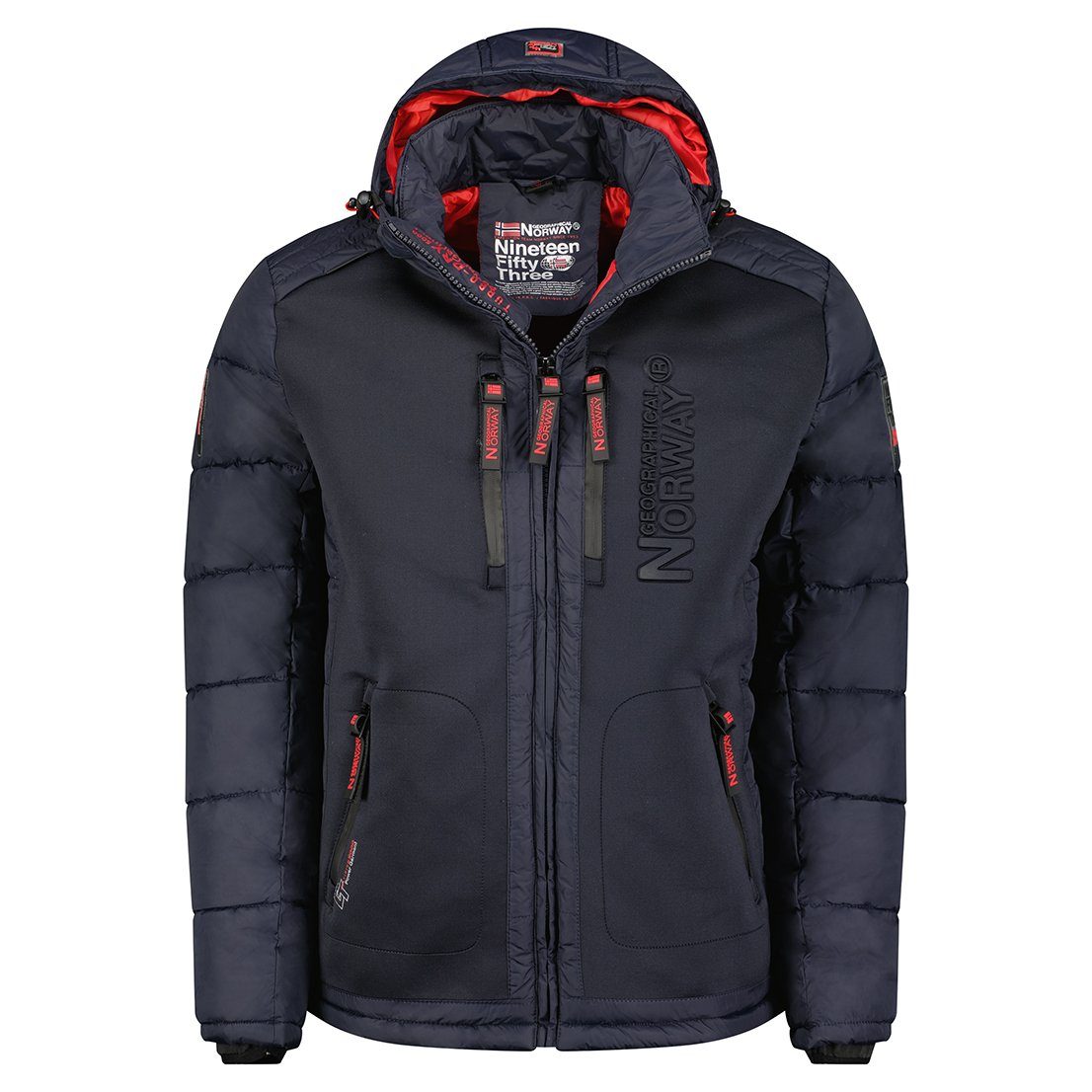 Geographical Norway Winterjacke Hochwertige Outdoorjacke Beachwood (1 ...