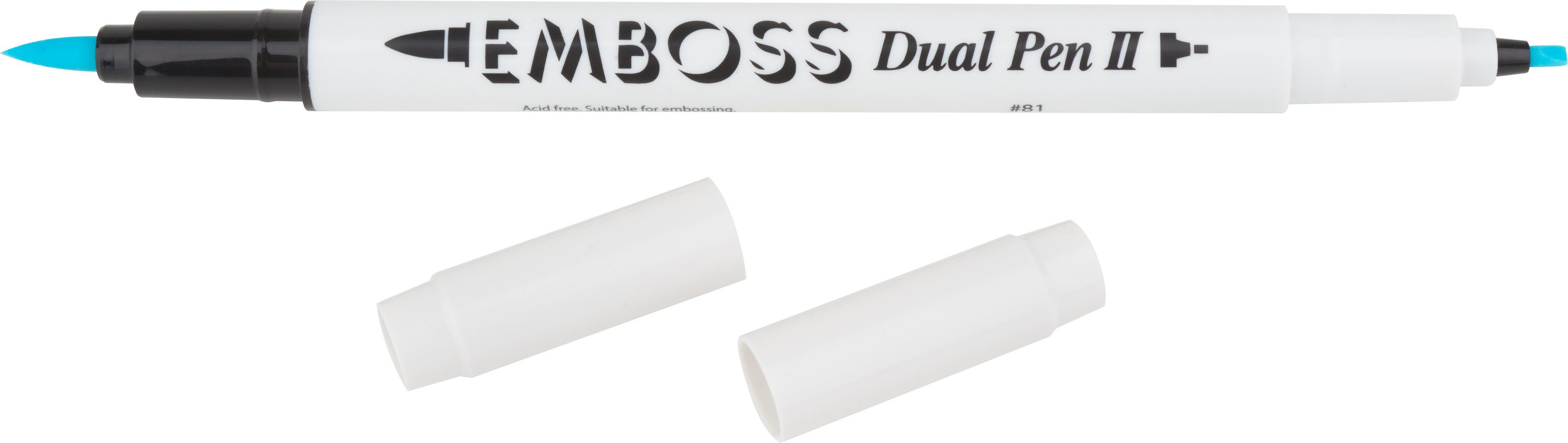 Stempel Embossing-Dual-Pen, 18 cm lang