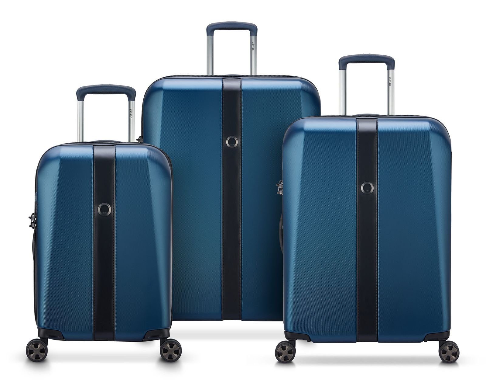 Delsey Paris Trolleyset Promenade Hard 2.0, 4 Rollen, (3-teilig, 3 tlg ...
