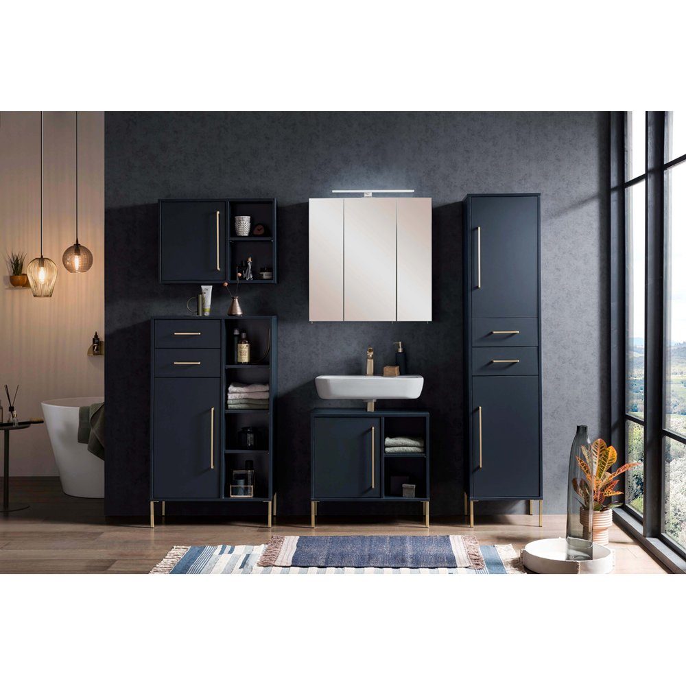 Lomadox Badmöbel Set Kella 80 Spar Set 5 St Badezimmer Set Inkl