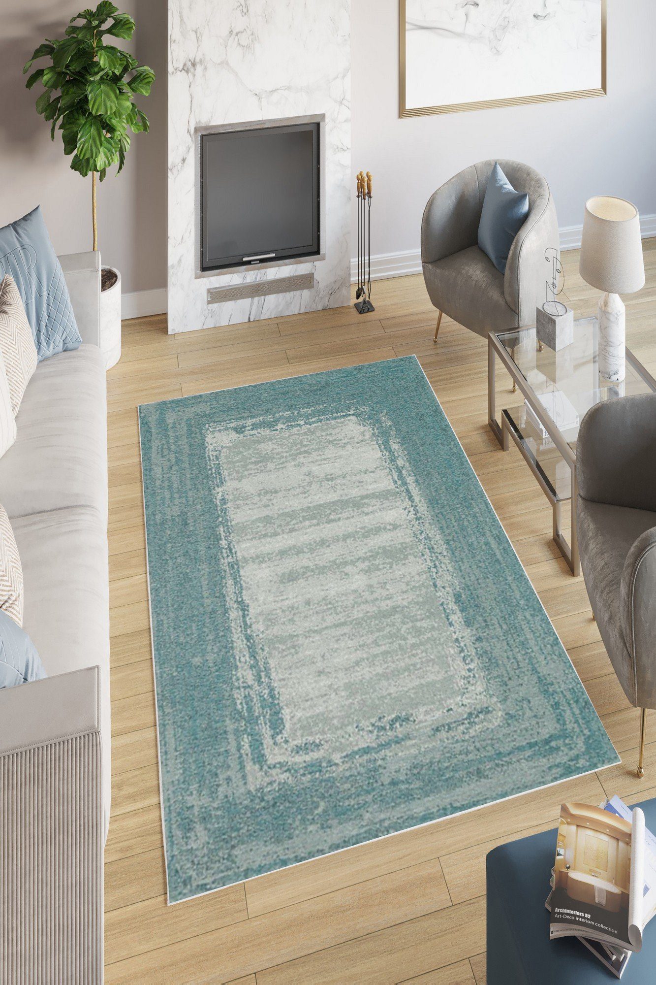 Teppich W1175 Hft Bunt 60 X 100 Cm 100 Polyester Conceptum Hypnose