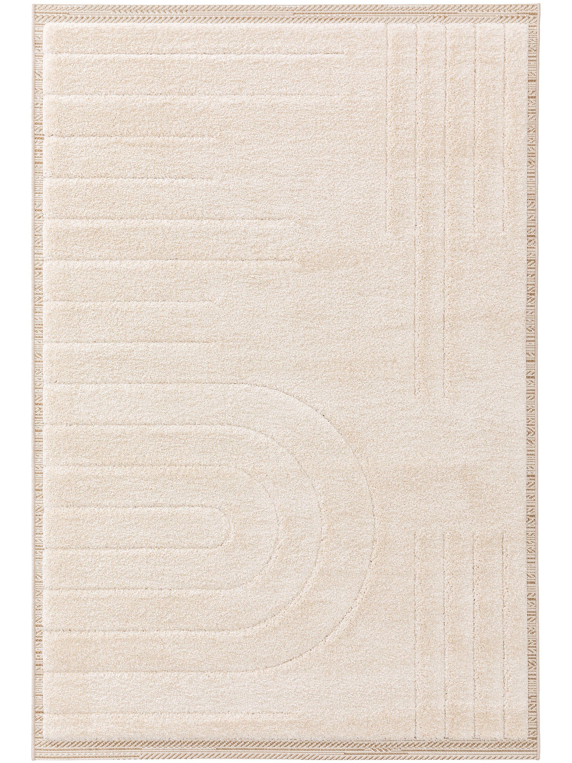 Hochflor Teppich Aimee Benuta Rechteckig Höhe 21 Mm Kunstfaser