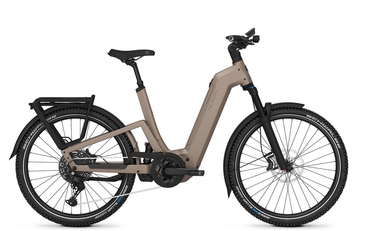 Kalkhoff E-Bike Kalkhoff Image 5.B Season 625 Wh Damen grau 2025, Enviolo Trekking, Enviolo ...