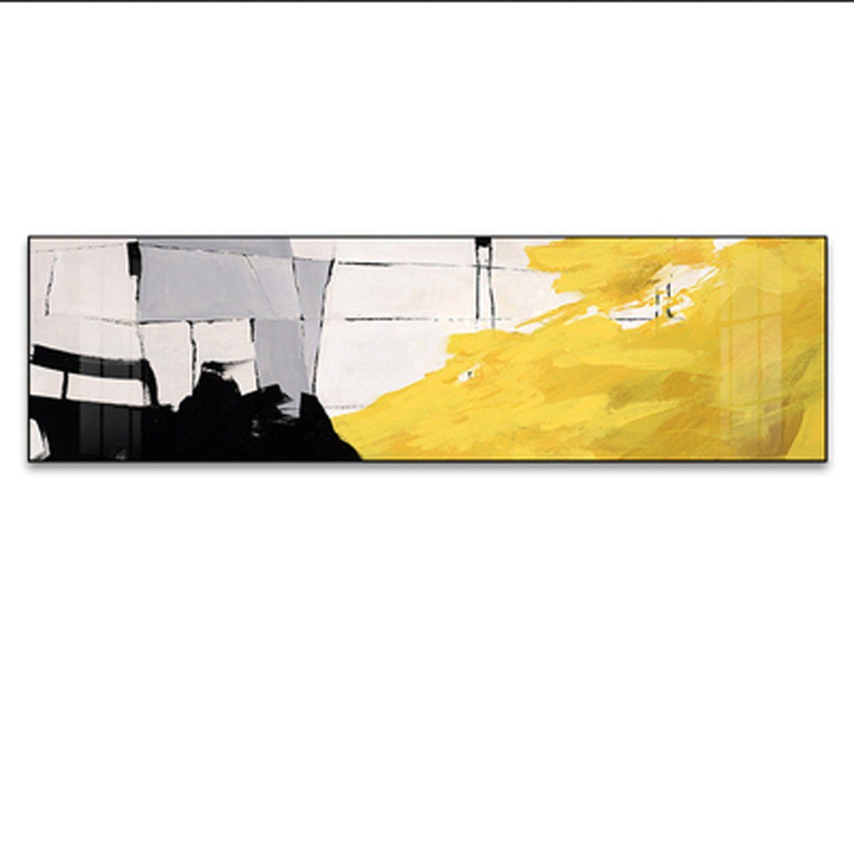 TPFLiving Kunstdruck (OHNE RAHMEN) Poster - Leinwand - Wandbild, Abstrakte Strukturen - (7 ...