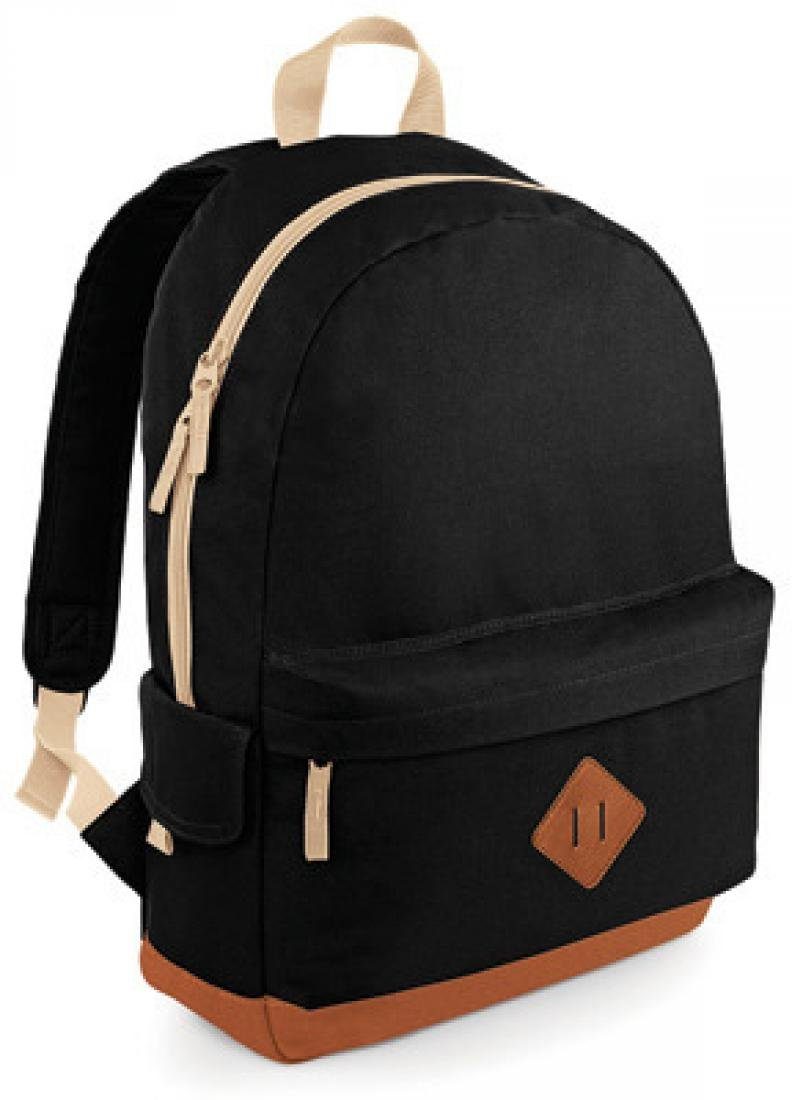 BagBase Freizeitrucksack Heritage Backpack / Rucksack, 31 x 45 x 19 cm