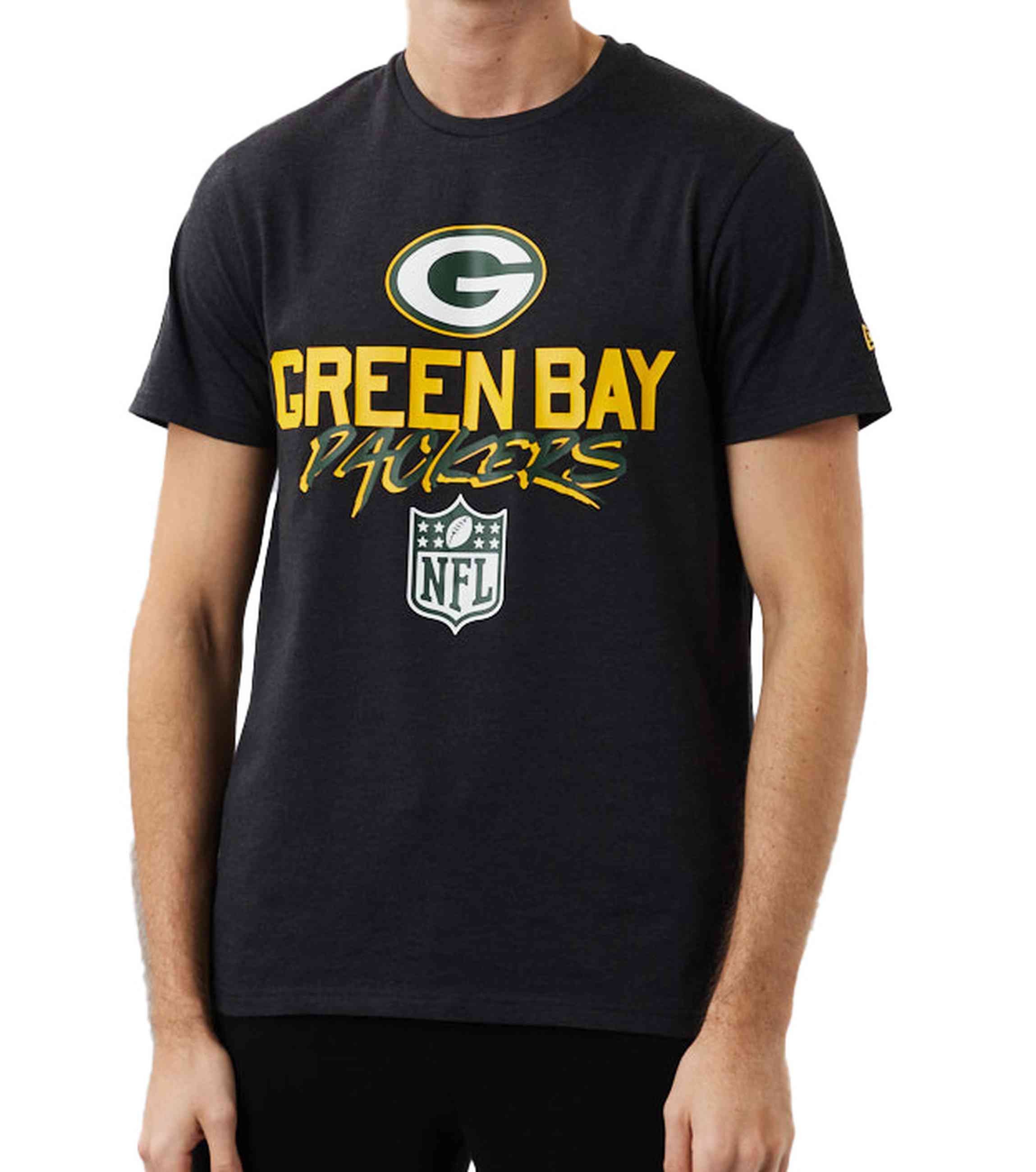 New Era Print-Shirt New Era NFL GREEN BAY PACKERS Script Tee T-Shirt ...