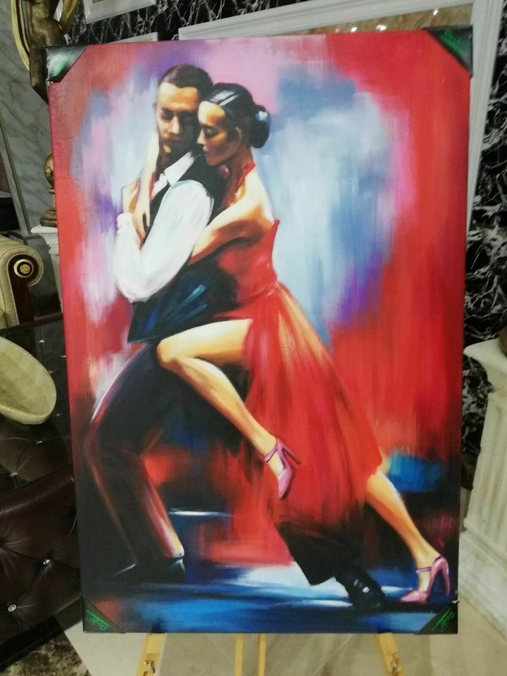 Jvmoebel Gemälde Kunst Ölbild Bild Bilder Ölbilder Handarbeit