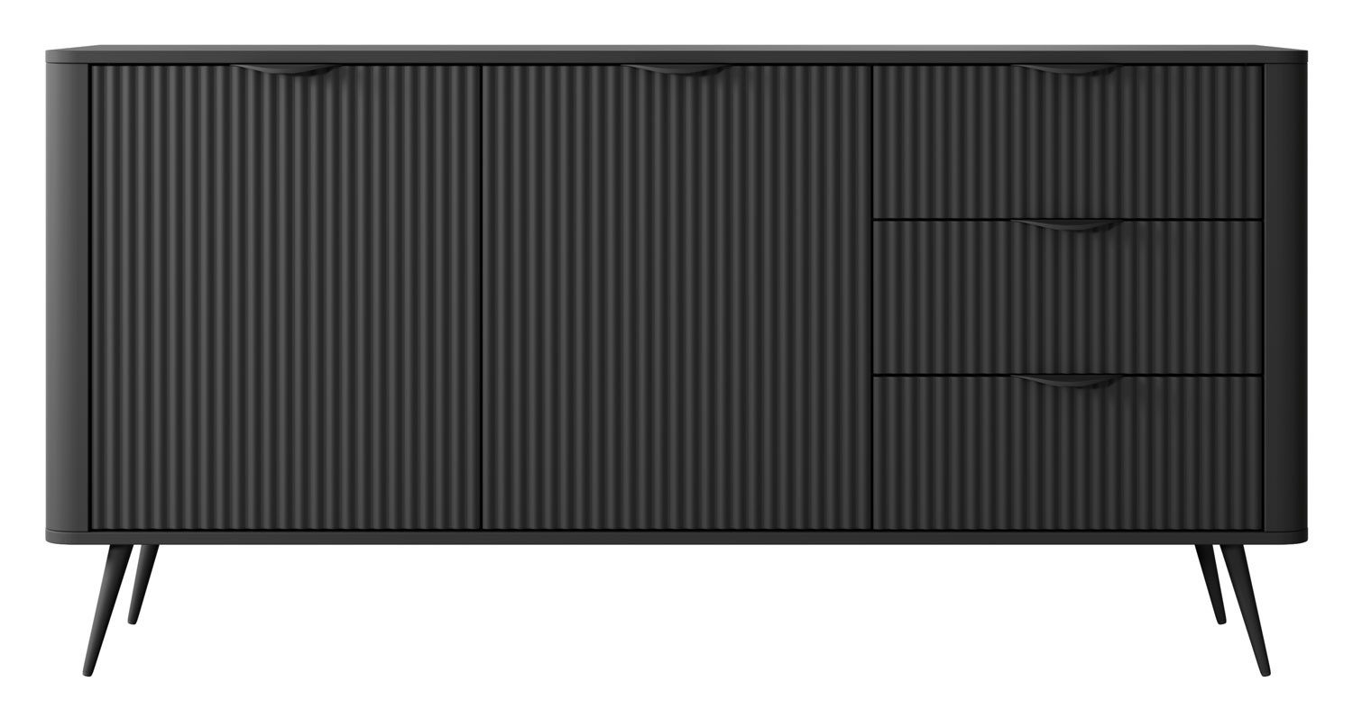 Feldmann Wohnen Sideboard Lante Schubladen Mit Kugelvollauszug 2