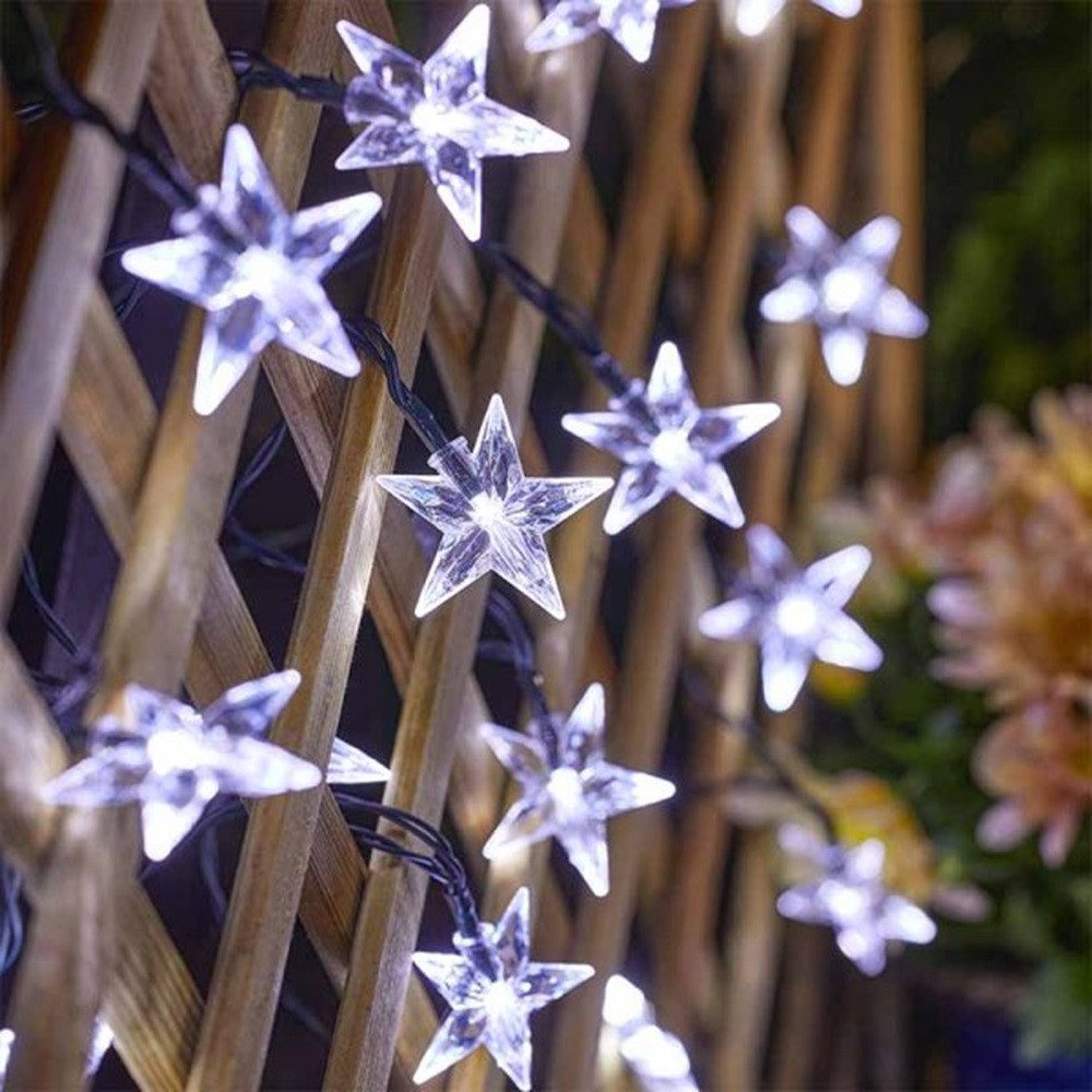 Smart Garden Led Solarleuchte Ultra Solar Lichterkette 50 Sterne Led