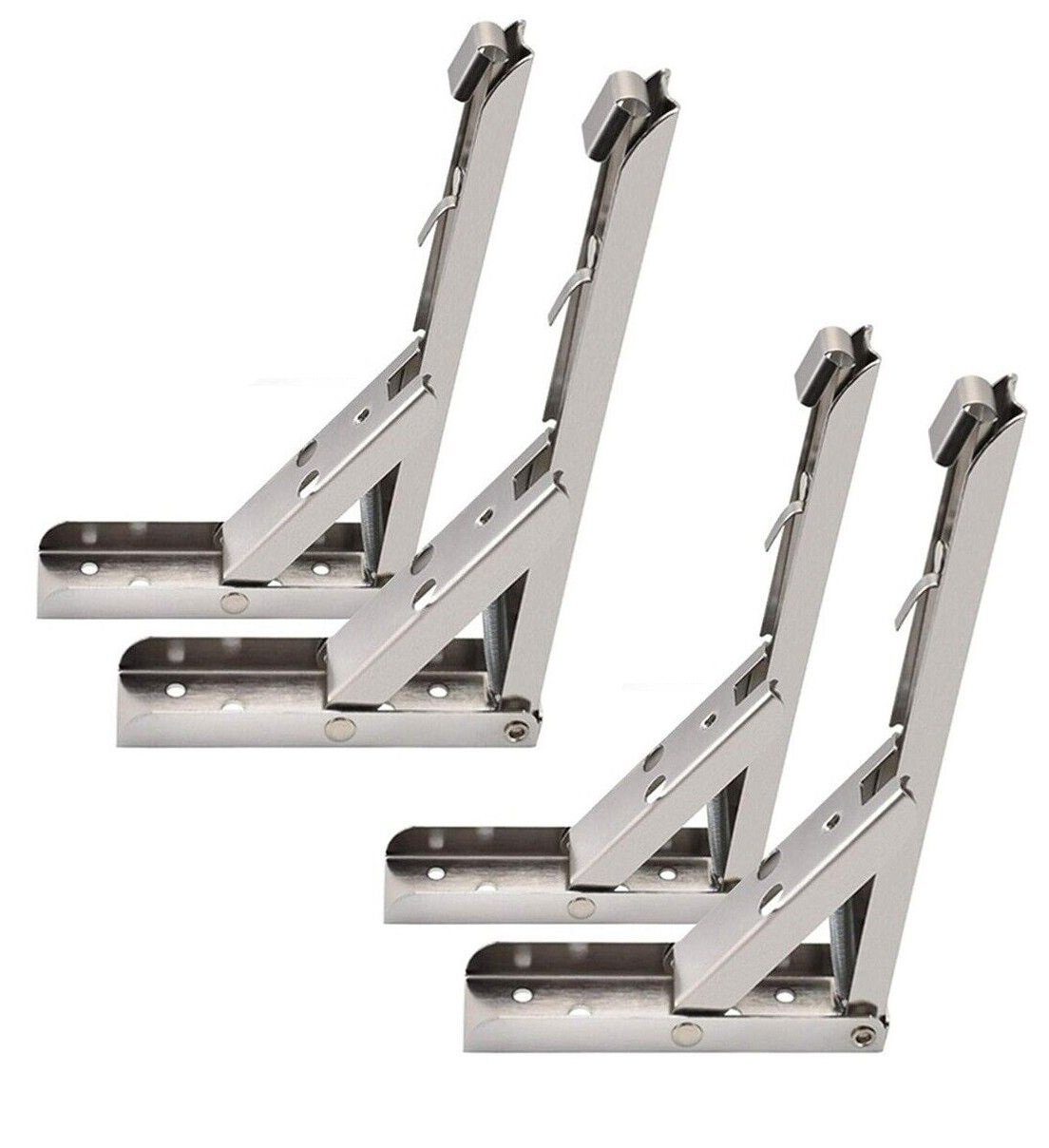 Bayli Wandregalhalter 4er Set 12 Zoll Regalträger Aus Edelstahl 295mm