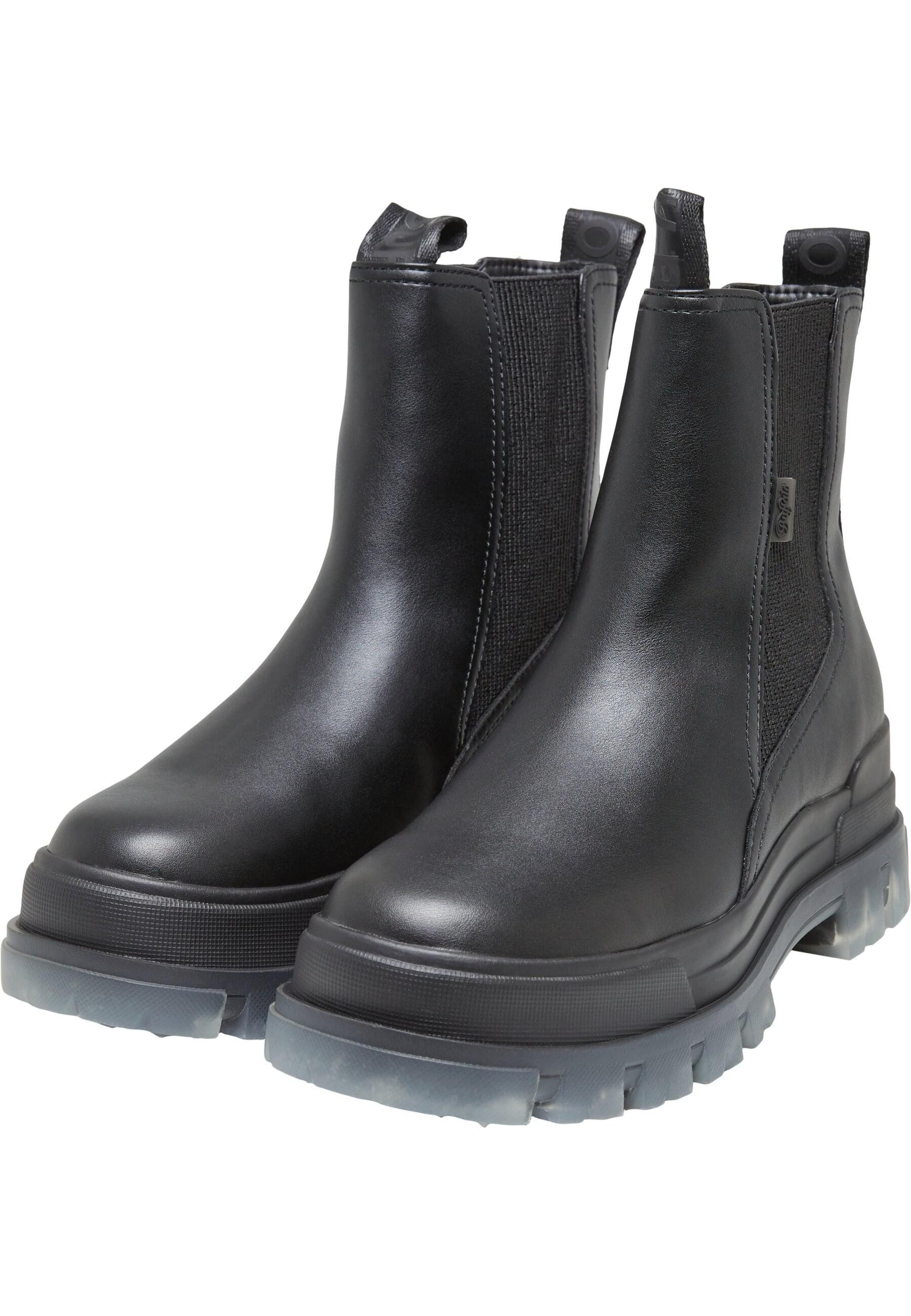 Buffalo 1270069 Aspha Chelsea Mid Black Transparent Stiefelette ...