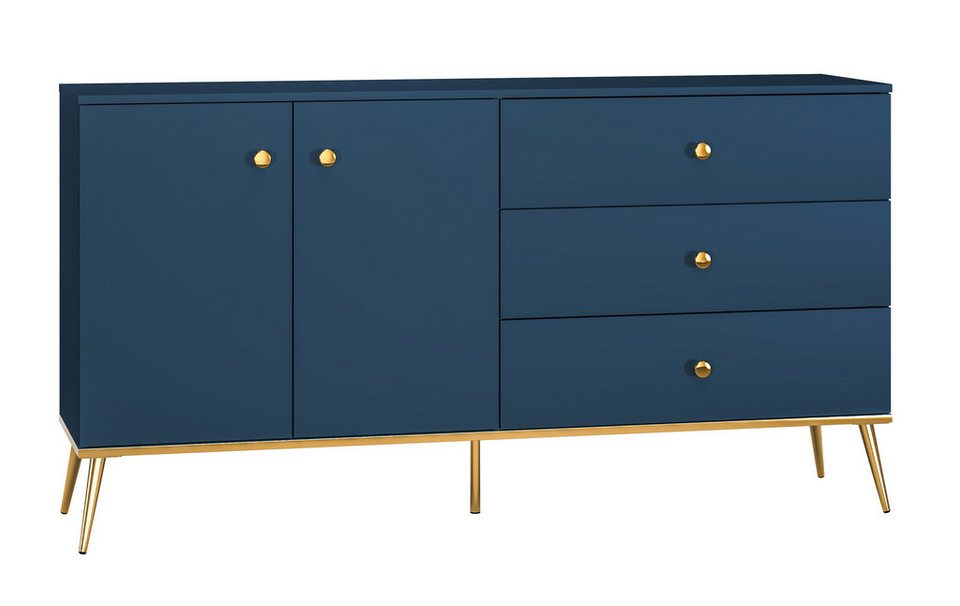 99rooms Kommode Noah Sideboard Kommode Mit 3 Schubladen Viel