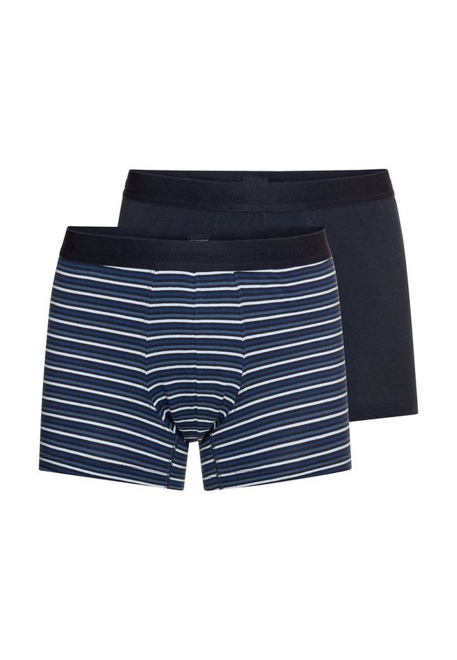 Ceceba Langer Boxer Ceceba Herren Long Pants Blau Quergestreift 2er Pa