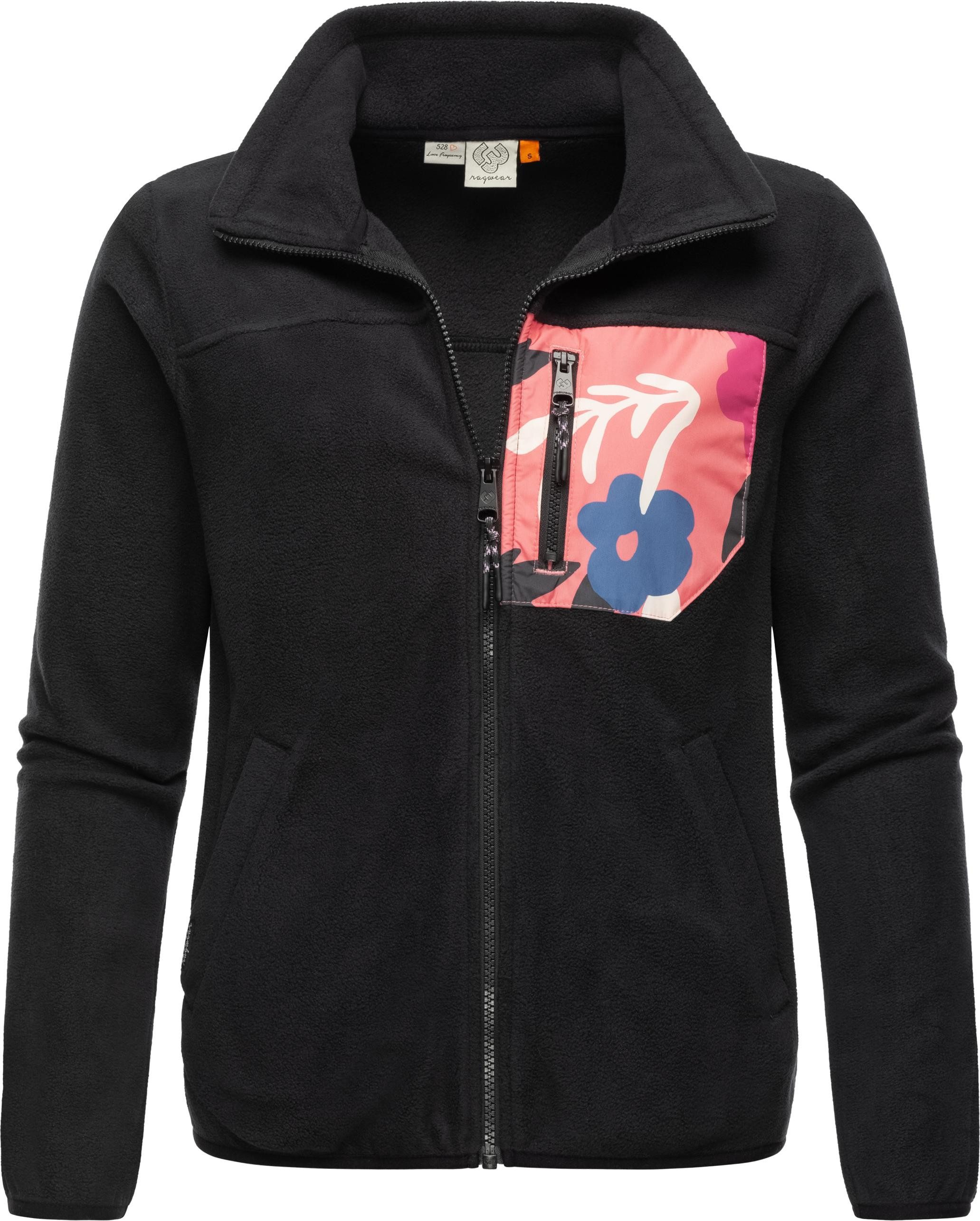 Ragwear Sweatjacke Appolo Modische Fleecejacke Mit Stehkragen