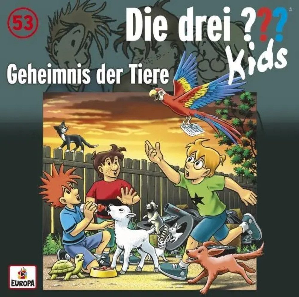 United Soft Media Hörspiel Die drei ??? Kids 53. Geheimnis der Tiere CD, Autor: Ulf Blanck