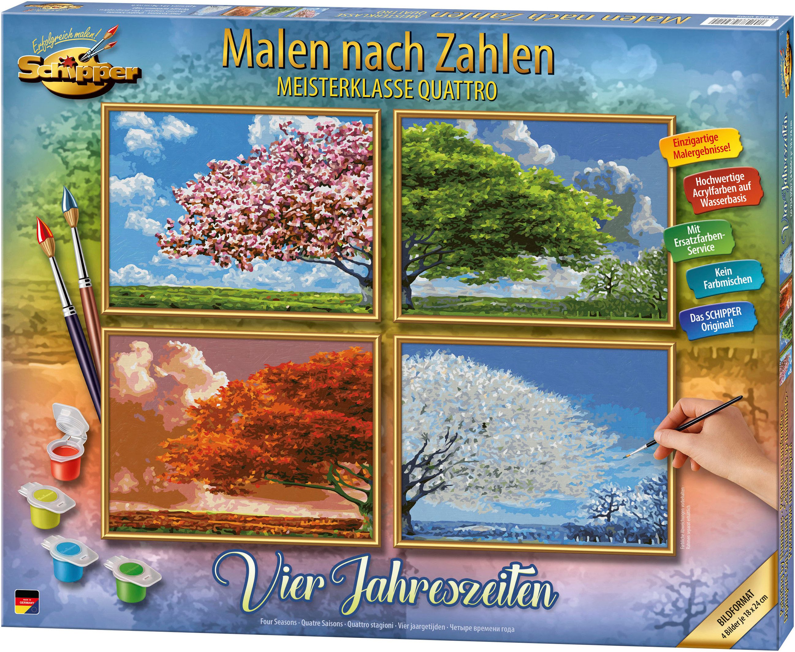 Schipper Malen nach Zahlen Meisterklasse Quattro - Vier Jahreszeiten (Quattro ...