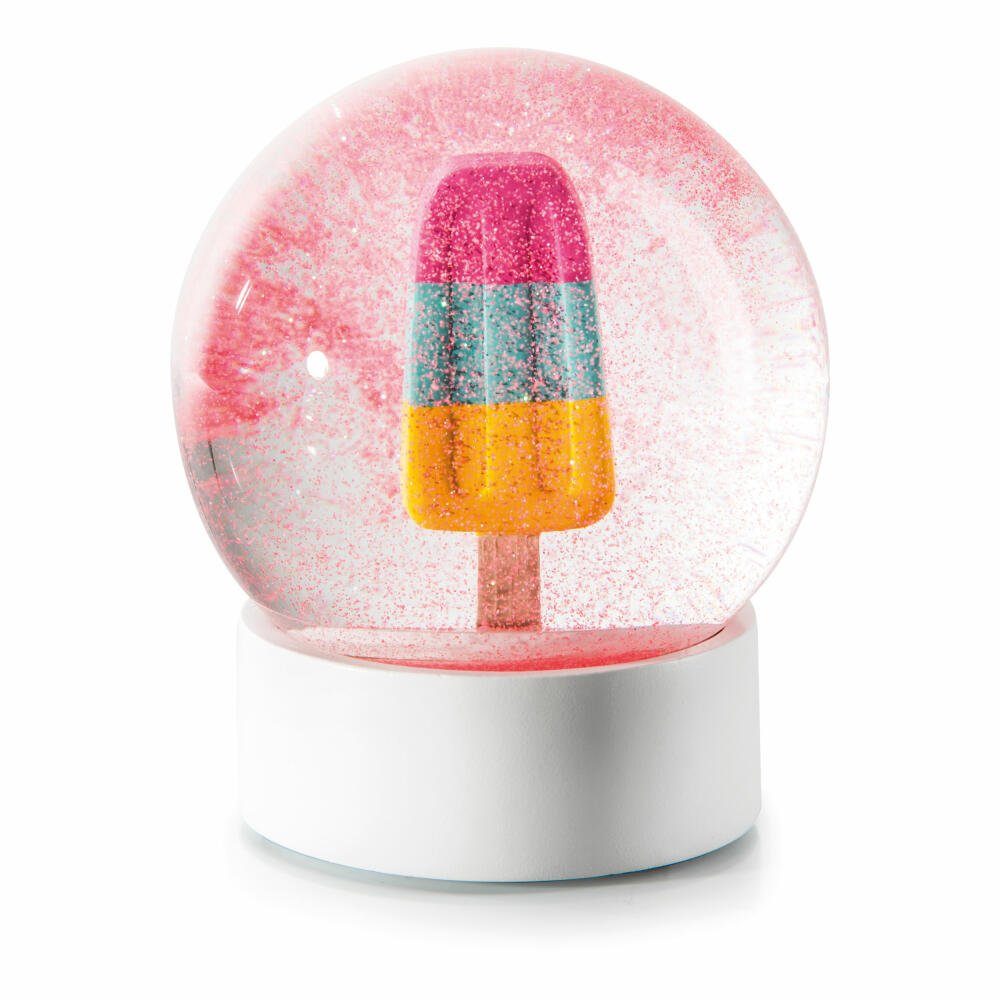 Donkey Products Schneekugel Summerglobe Ice Pop Glitzerkugel mit Eis ...