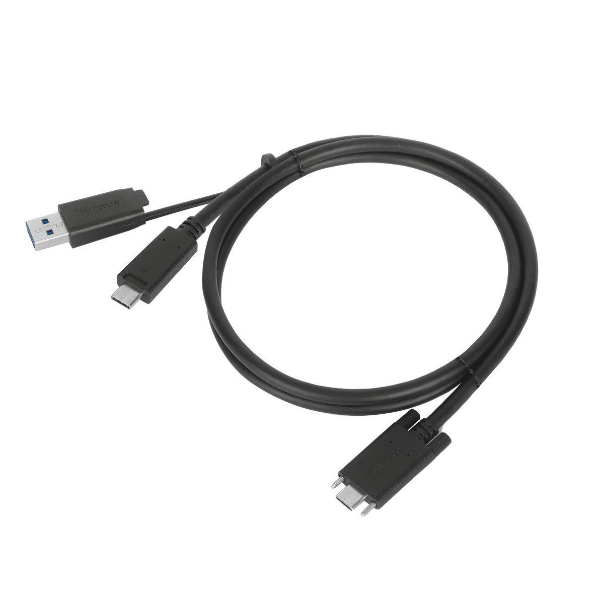 Targus USB-C zu USB-C Dock Kabel mit USB-A Tether Adapter USB-Kabel ...