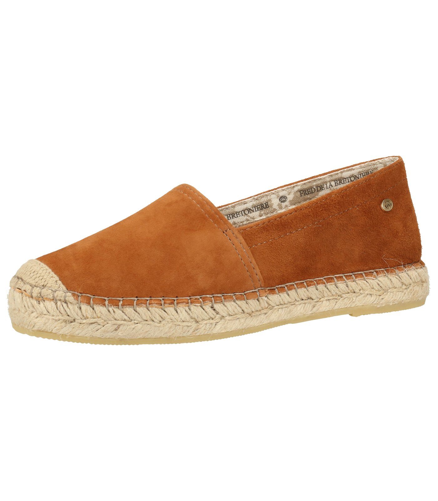Fred de la Bretoniere Slipper Leder Slipper, Absatzform: flach