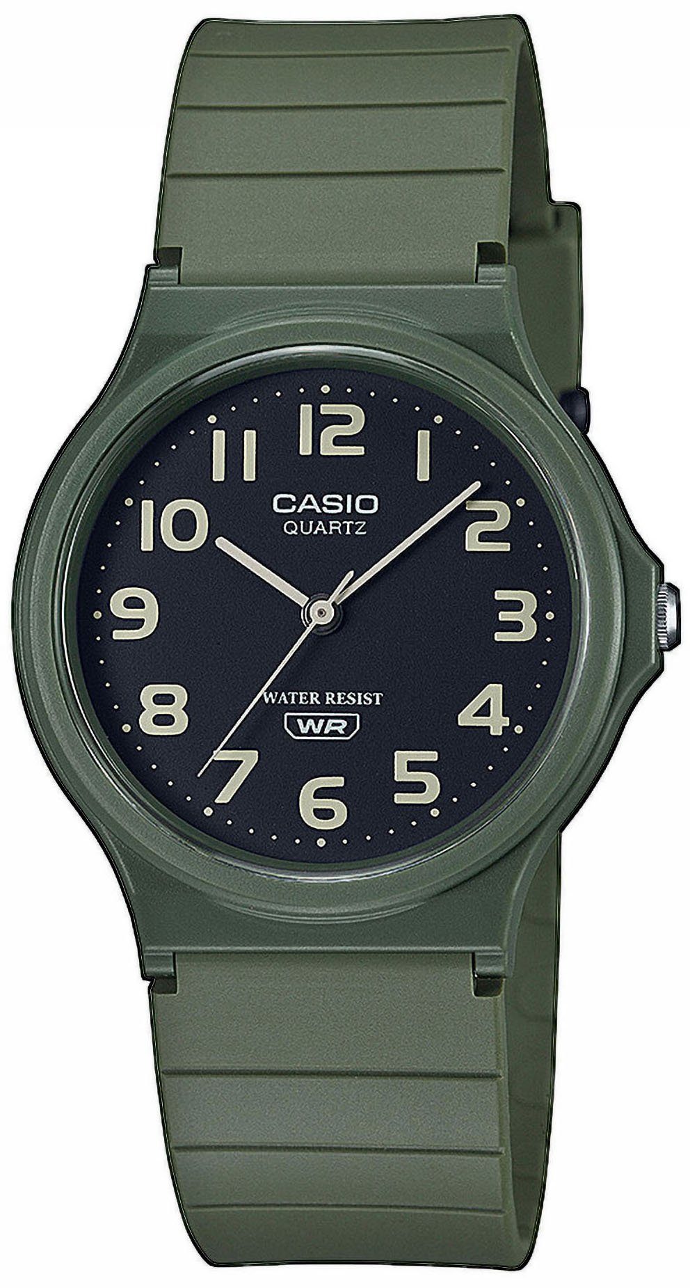 CASIO TIMELESS COLLECTION Quarzuhr MQ-24UC-3BEF, Armbanduhr, Mädchen, Jungen, analog, ideal auch ...