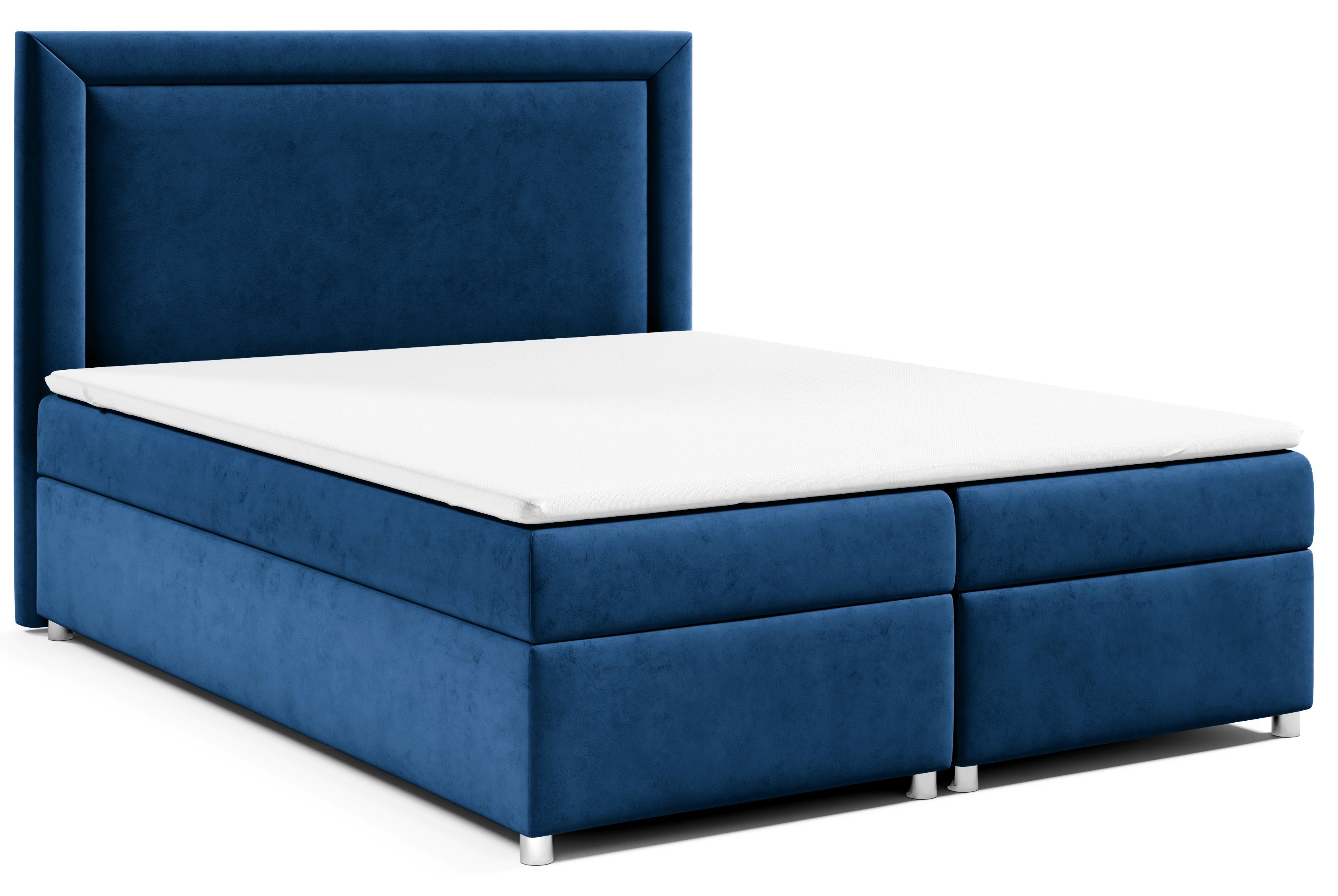 Best For Home Boxspringbett Mit Bettkasten Trinity K3 Bonell Matratze