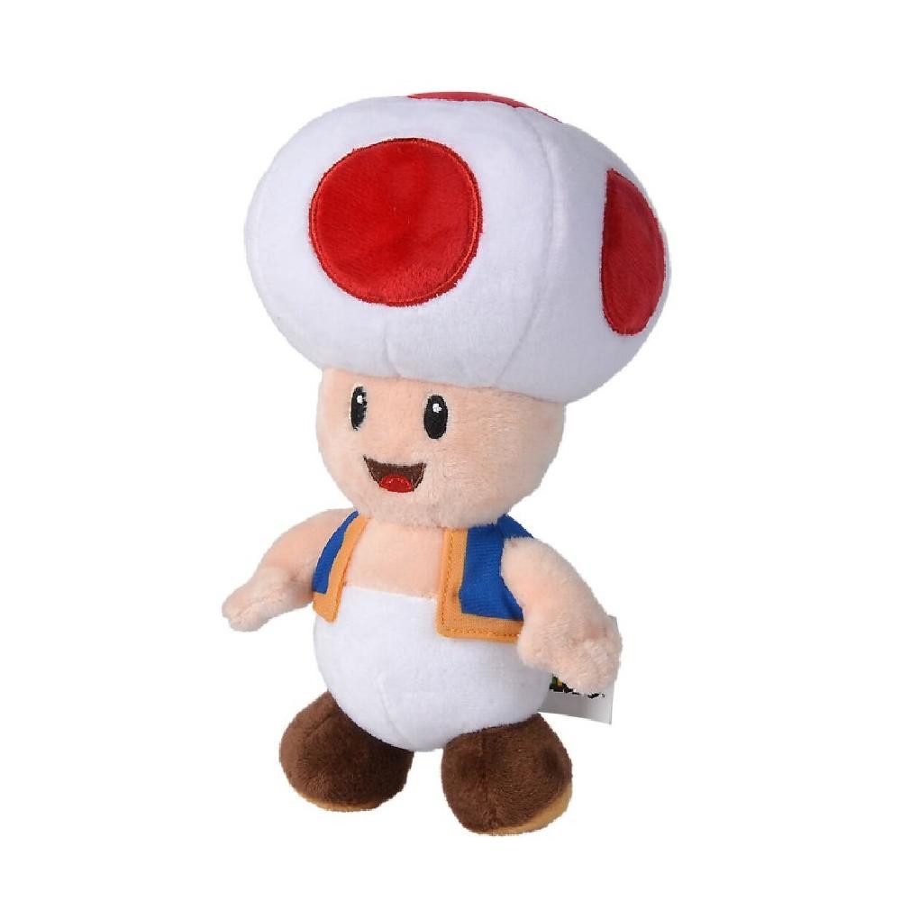 Simba Dickie Plüschfigur Nintendo Super Mario Toad Plüschfigur 20cm