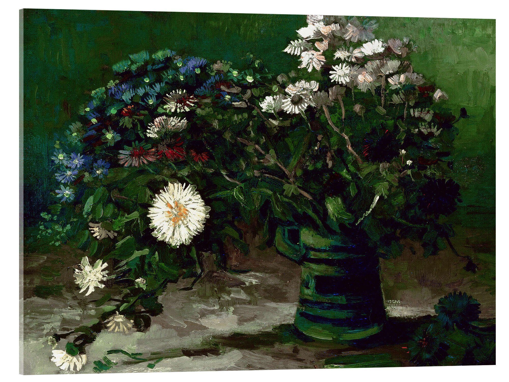 Posterlounge Acrylglasbild Vincent Van Gogh Blumenstrauß Mit
