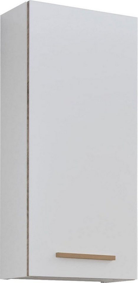 Saphir Hängeschrank Quickset 931 Wand Badschrank Mit 1 Tür Weiß Glanz