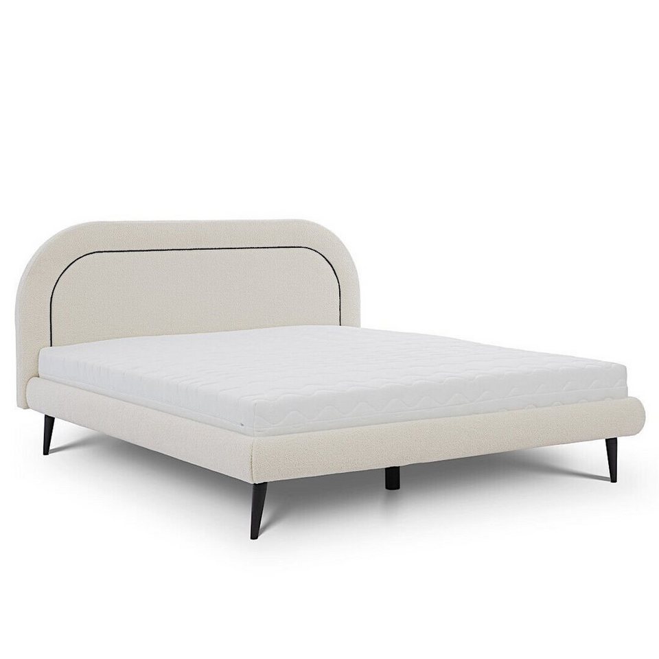 Jvmoebel Bett Schlafzimmer Möbel Weißes Bett Modernes Textilbett