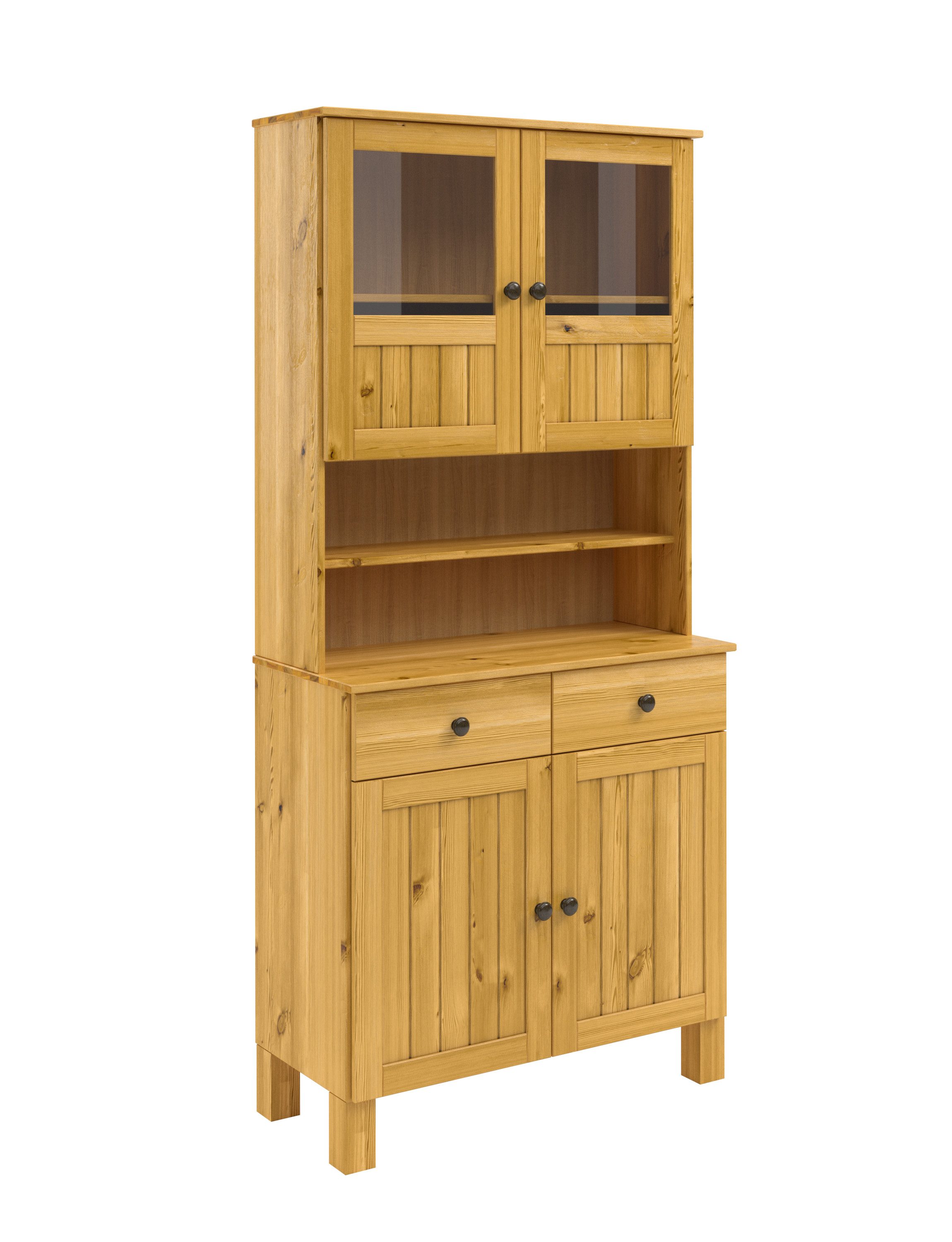 Home Affaire Küchenbuffet Alby2 Mit Metallgriffen Breite 85 Cm