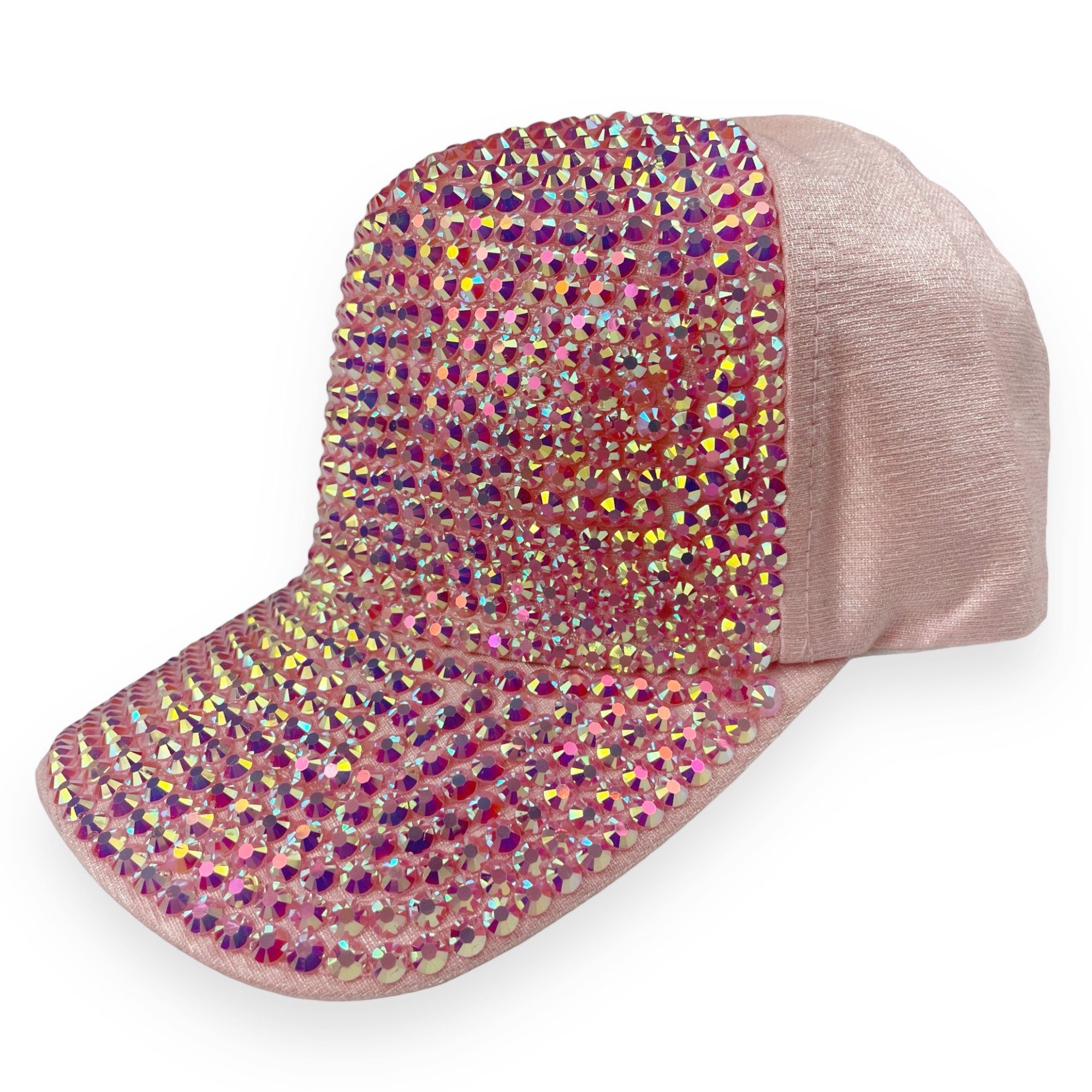 Taschen4life Baseball Cap Damen Basecap Glamour CZAP-1 Kappe mit Strass ...