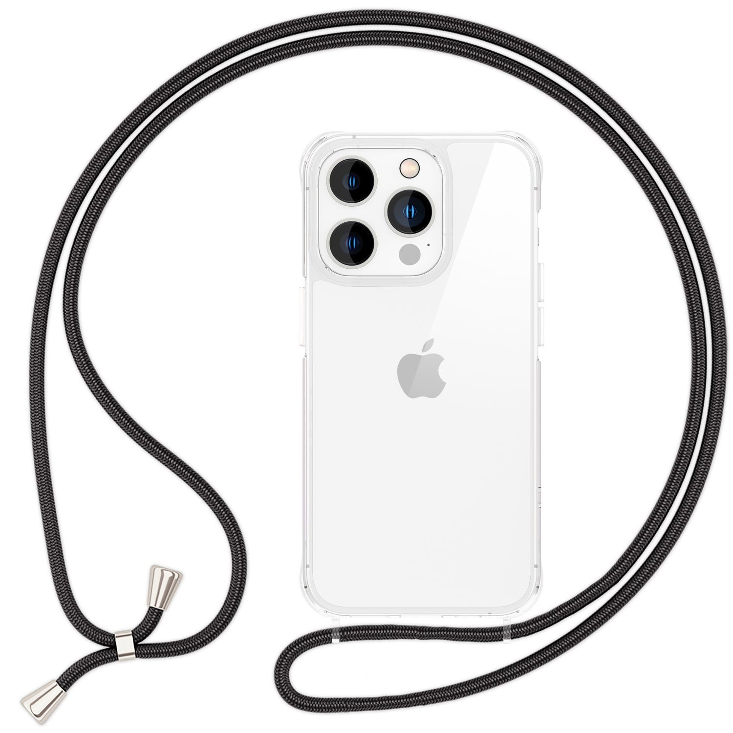 Nalia Handykette Apple Iphone 16 Pro Klare Hülle Mit Band Zum Umhängen