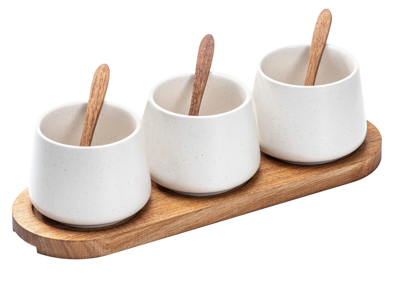 Ladelle Servierschüssel Elements Schalen And Tablettset Weiß 7tlg