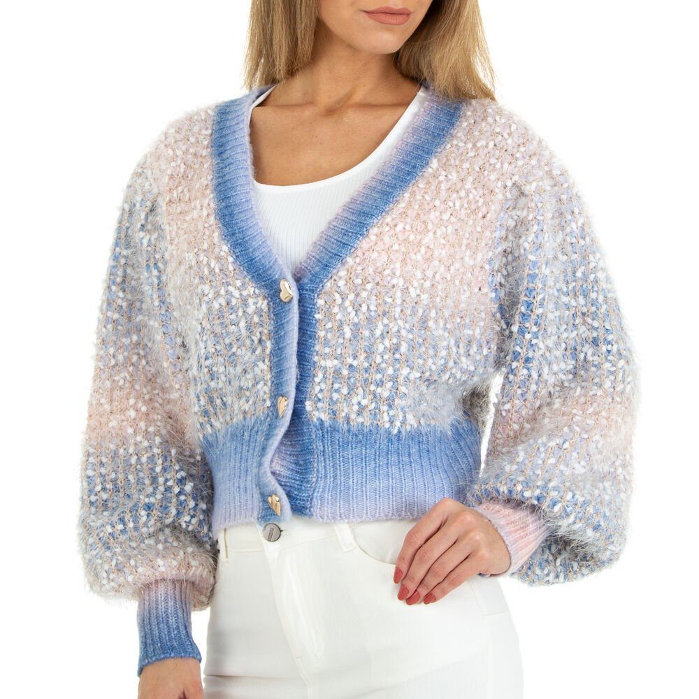 Ital Design Strickjacke Damen Freizeit Stretch Strickjacke And Cardigan