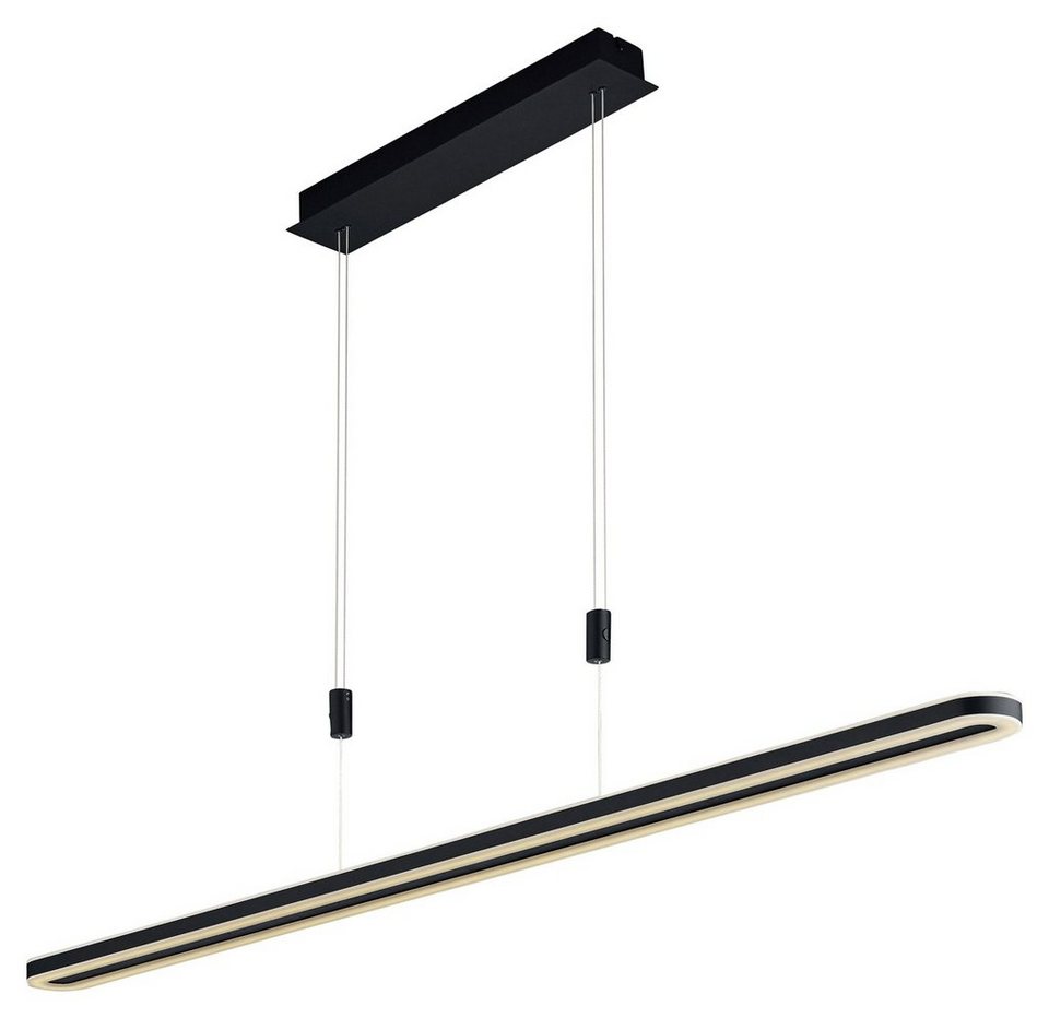 B Leuchten Led Pendelleuchte Charli 1 Flammig Schwarz Metall