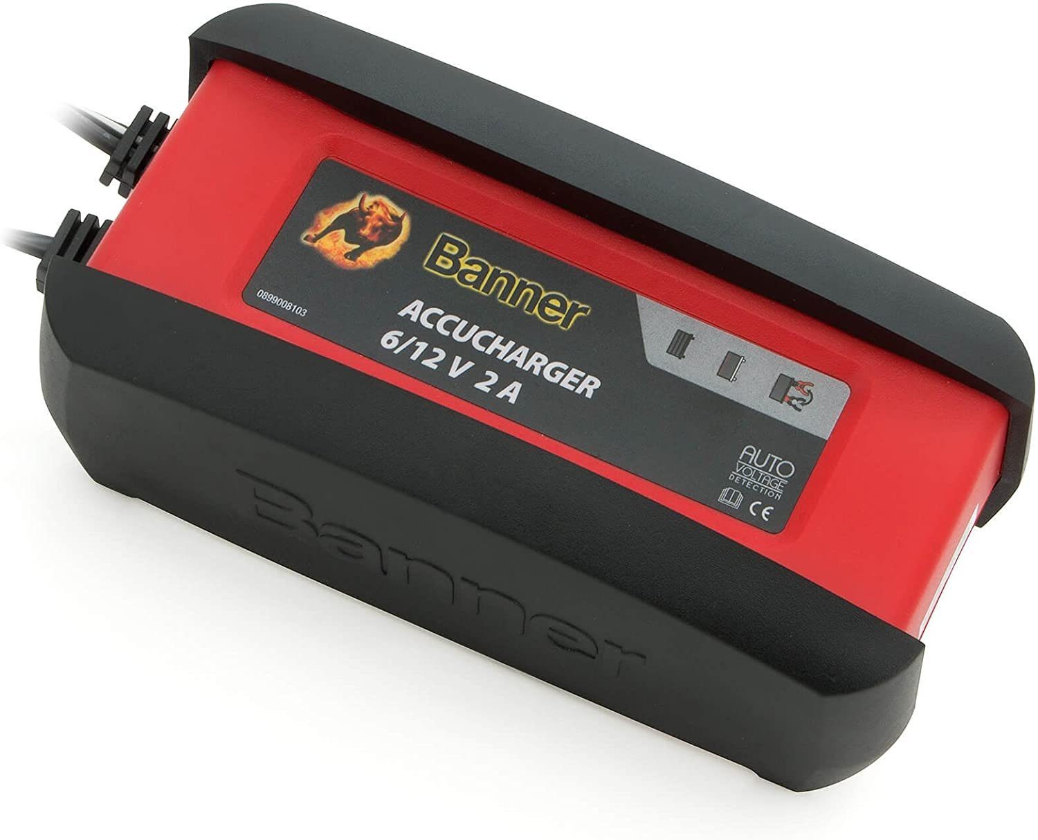 Ampire Batteriepolklemme Banner Batterieladegerät 6/12V 2A