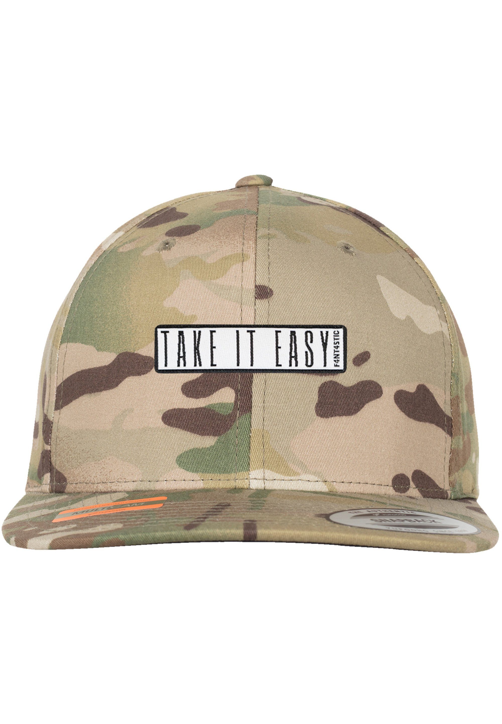F4NT4STIC Snapback Cap Take It Easy