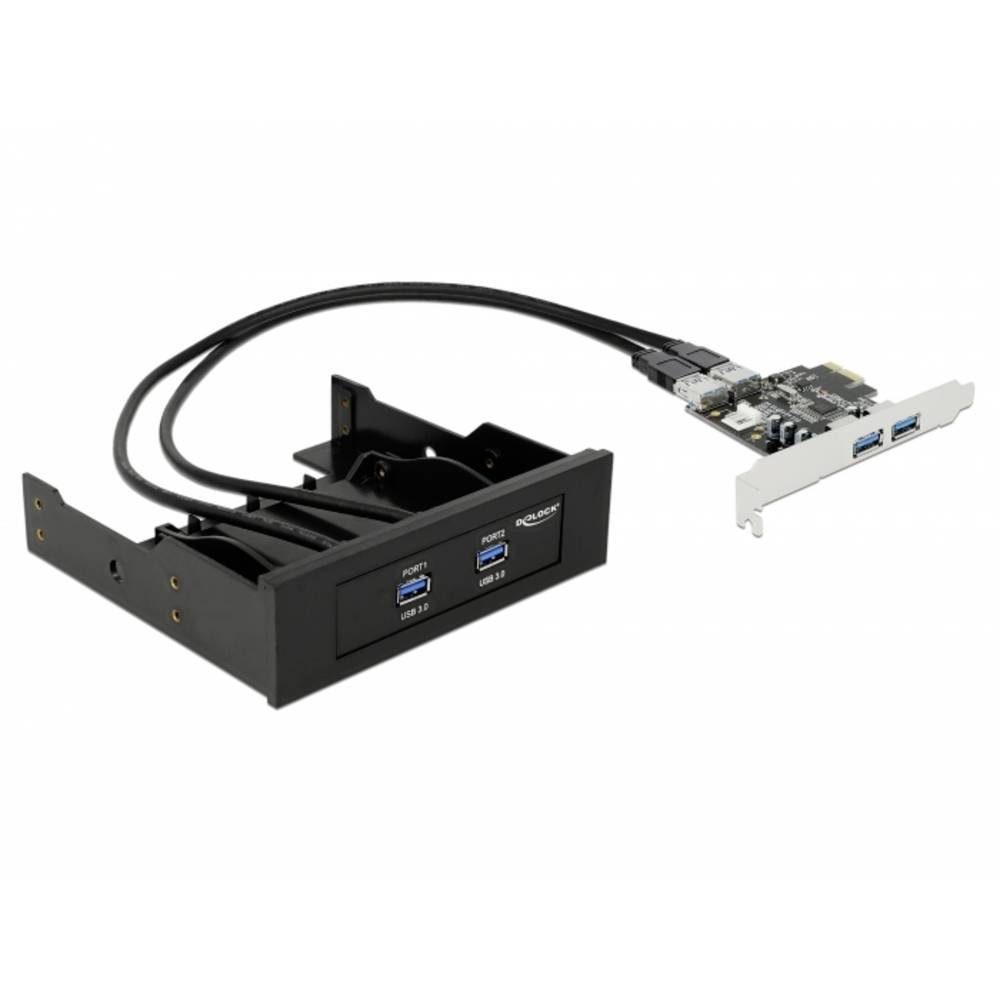 Delock Front Panel 2 x USB 3 + PCI Express Card 2 x USB Modulkarte ...