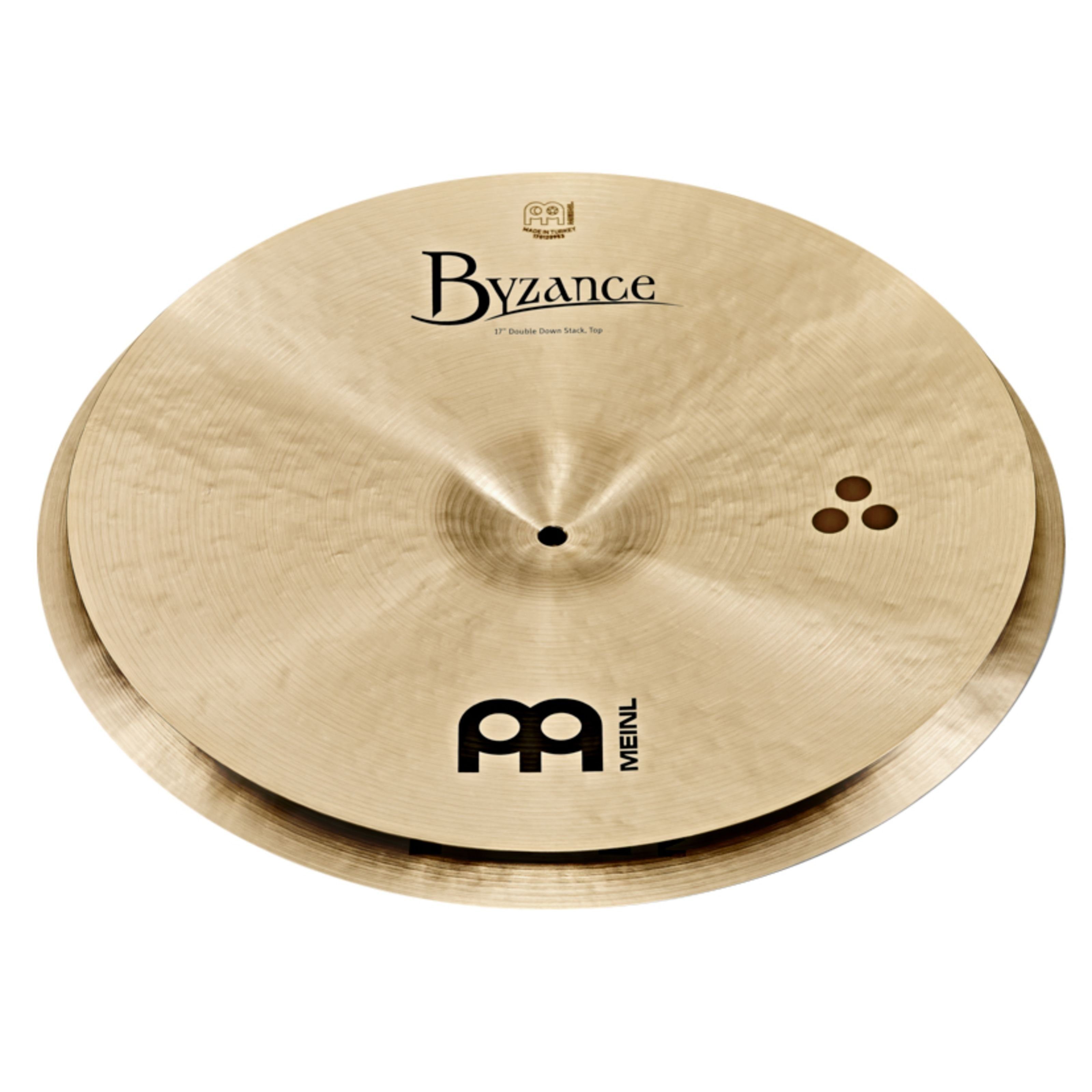 Meinl Percussion Becken,Double Down Stack 17"/18" Matt Halpern Signature, Cymbals, Effektbecken ...