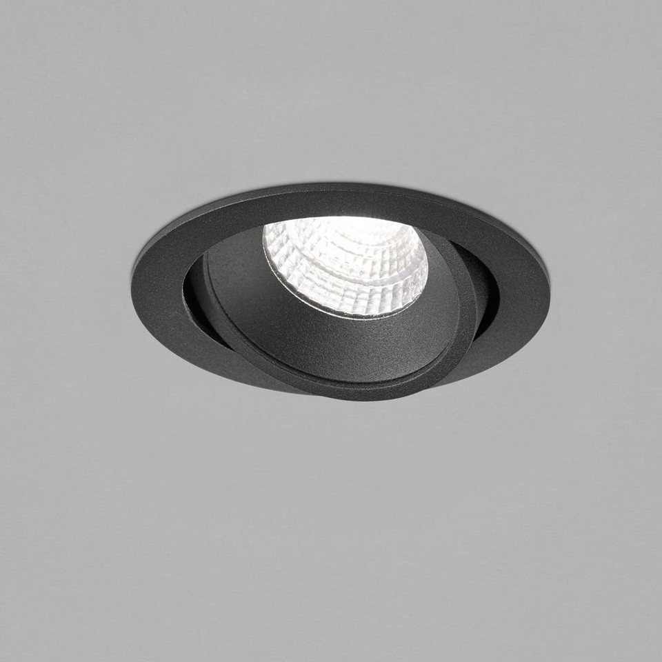 Click Licht Led Einbauleuchte Led Deckeneinbaustrahler Sid In Schwarz