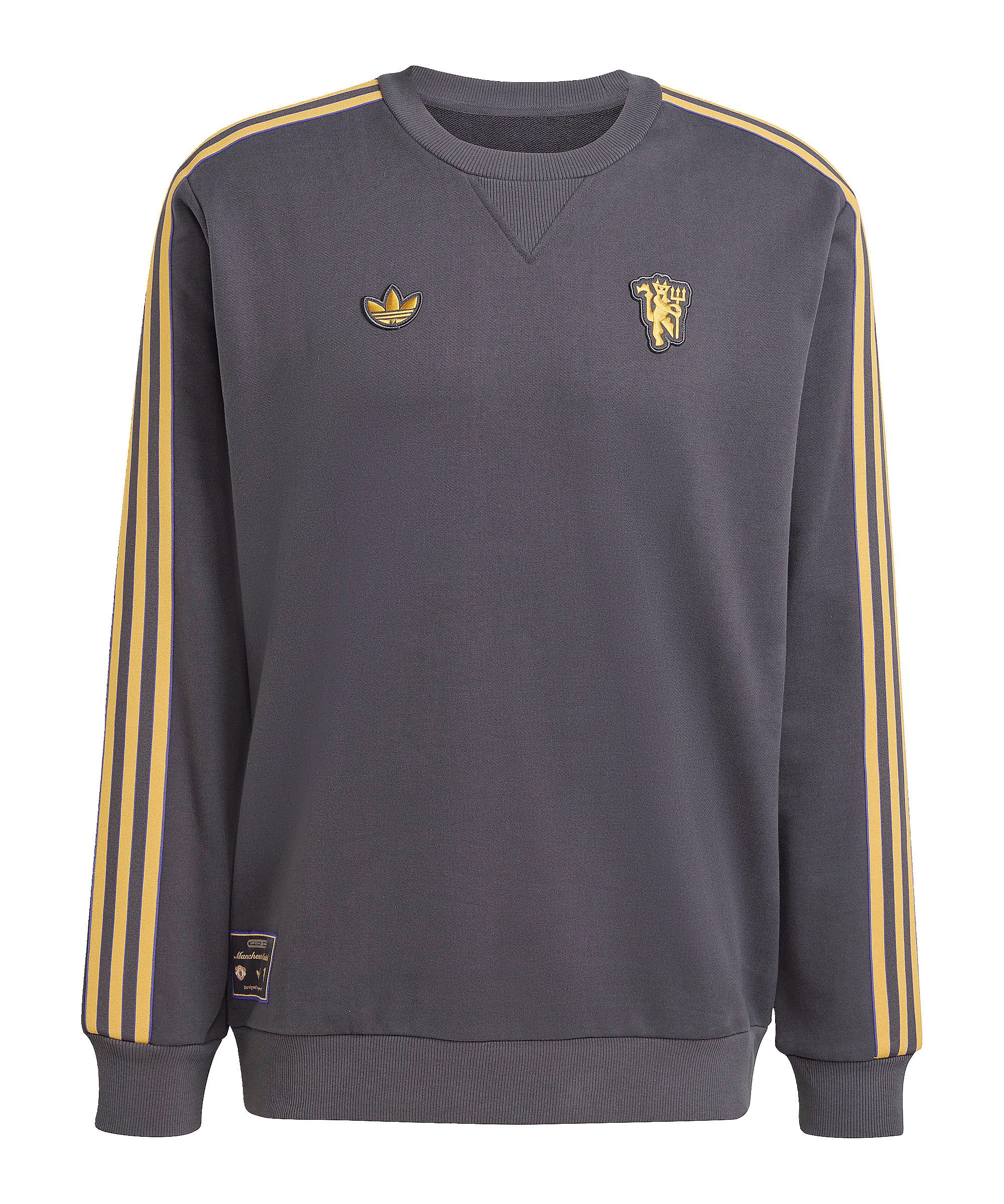 adidas Originals Longpullunder MANCHESTER UNITED TERRACE ICONS SWEATSHIRT