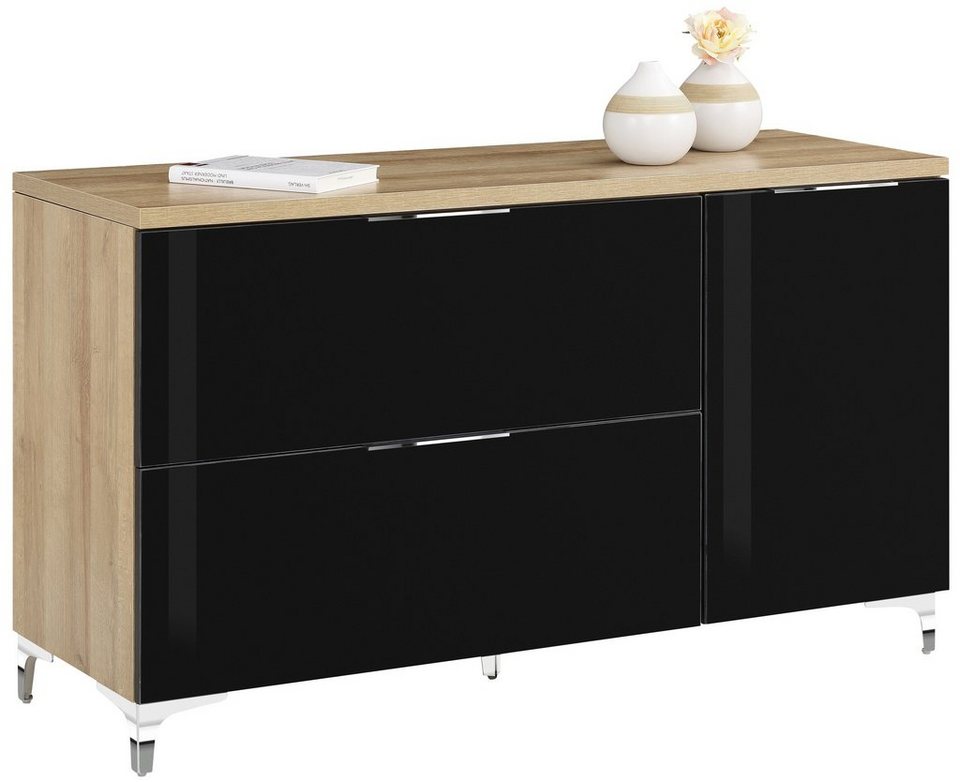 Möbelando Lowboard 20337042 Bxhxt 135x79x46 Cm In Riviera Eiche