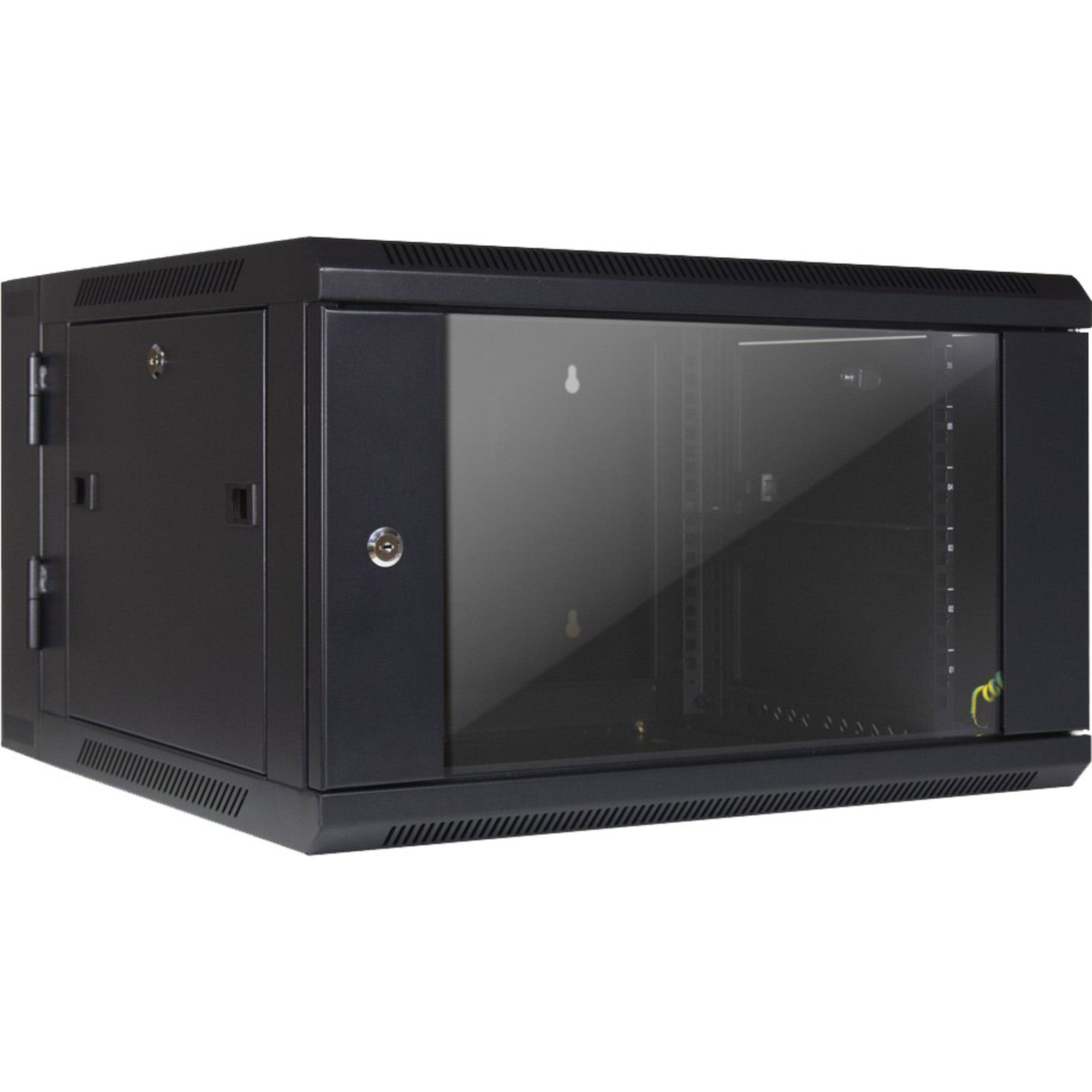 Inter-Tech PC-Gehäuse Inter-Tech Wandgehäuse SMB-6606, IT-Schrank, (6HE ...